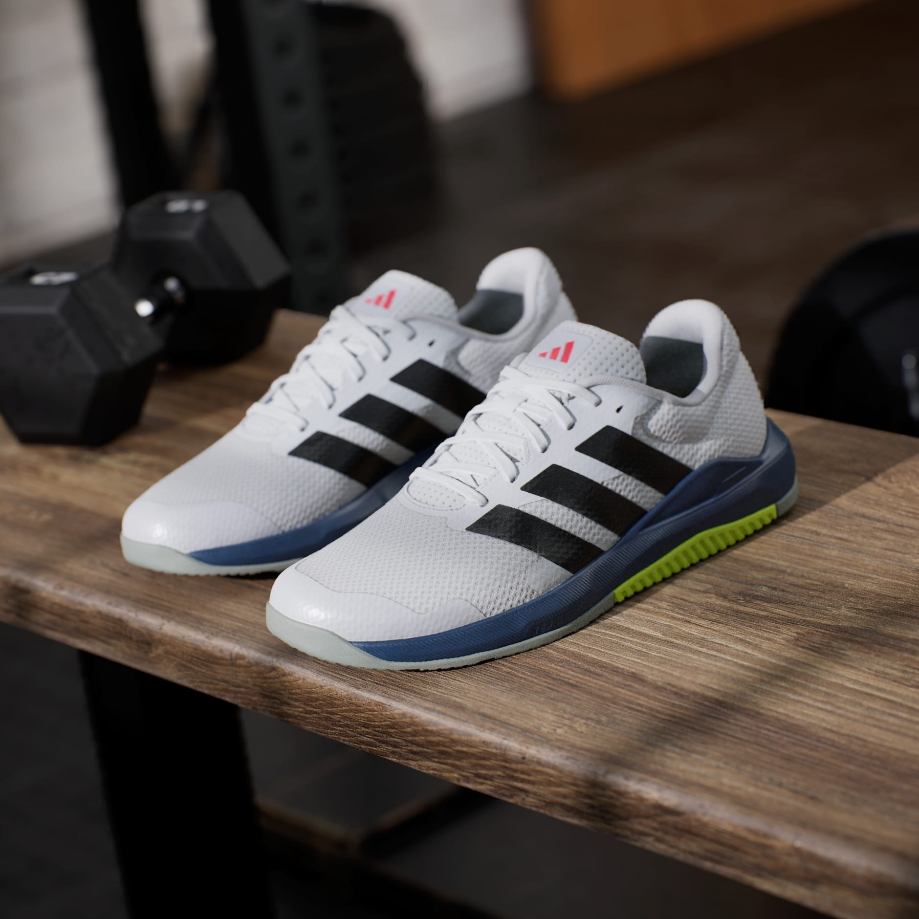 Shoes - Dropset Base Training Shoes - White | adidas Qatar
