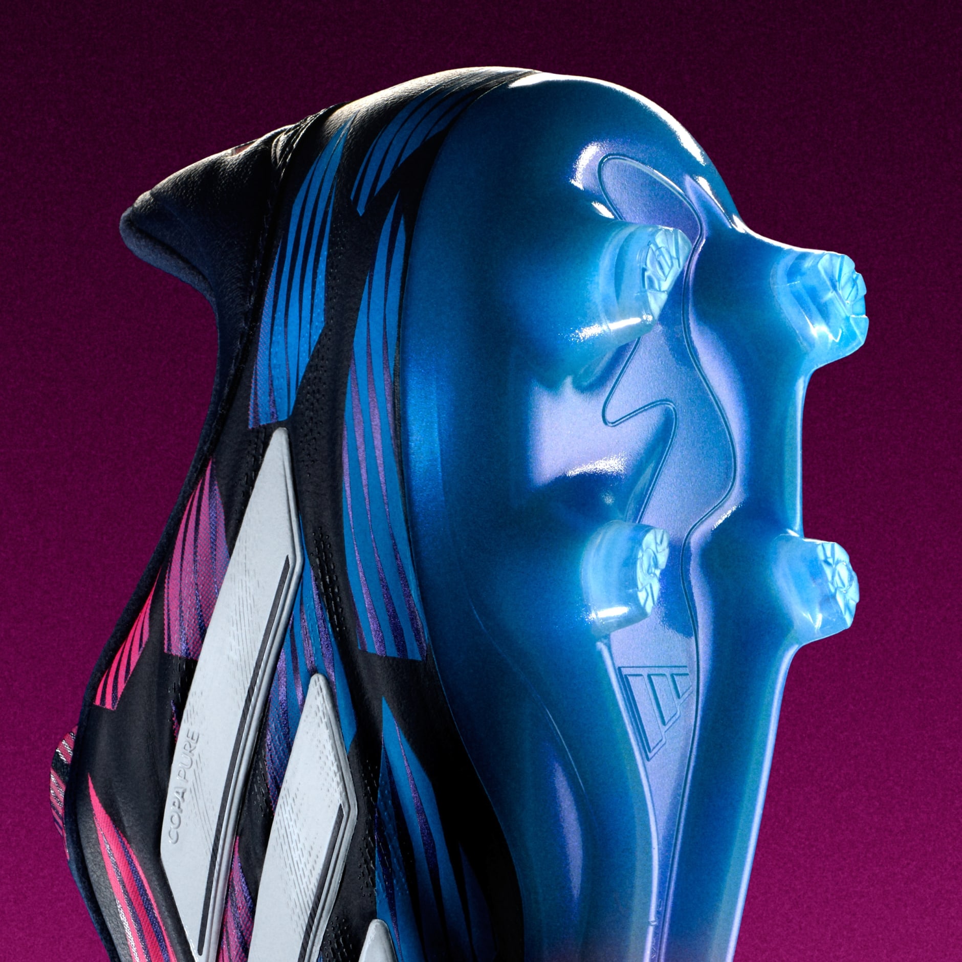 Copa Pure 2 Elite Firm Ground Boots - Blue | adidas Hong Kong