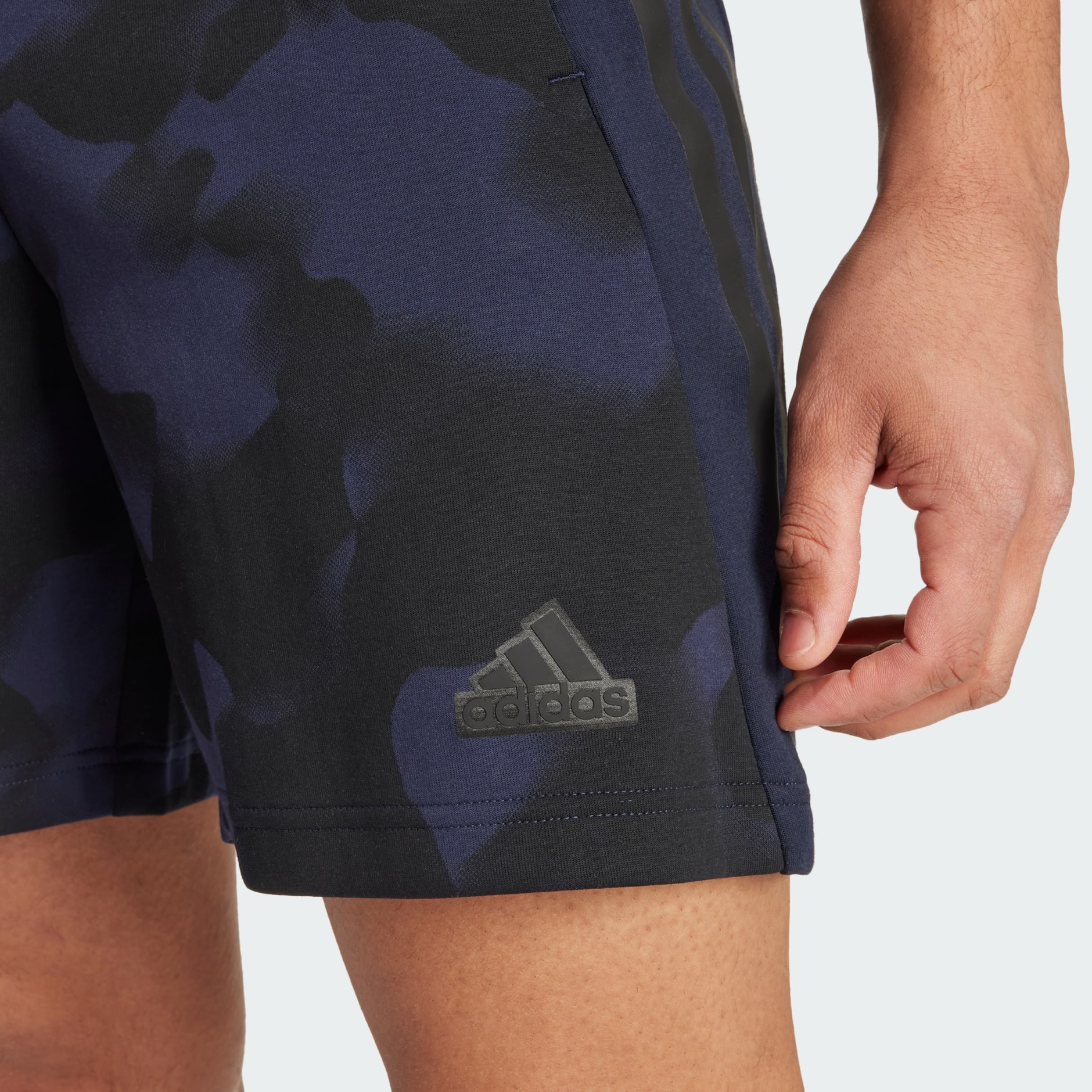 adidas Future Icons 3-Stripes Allover Print Shorts - Multicolour ...