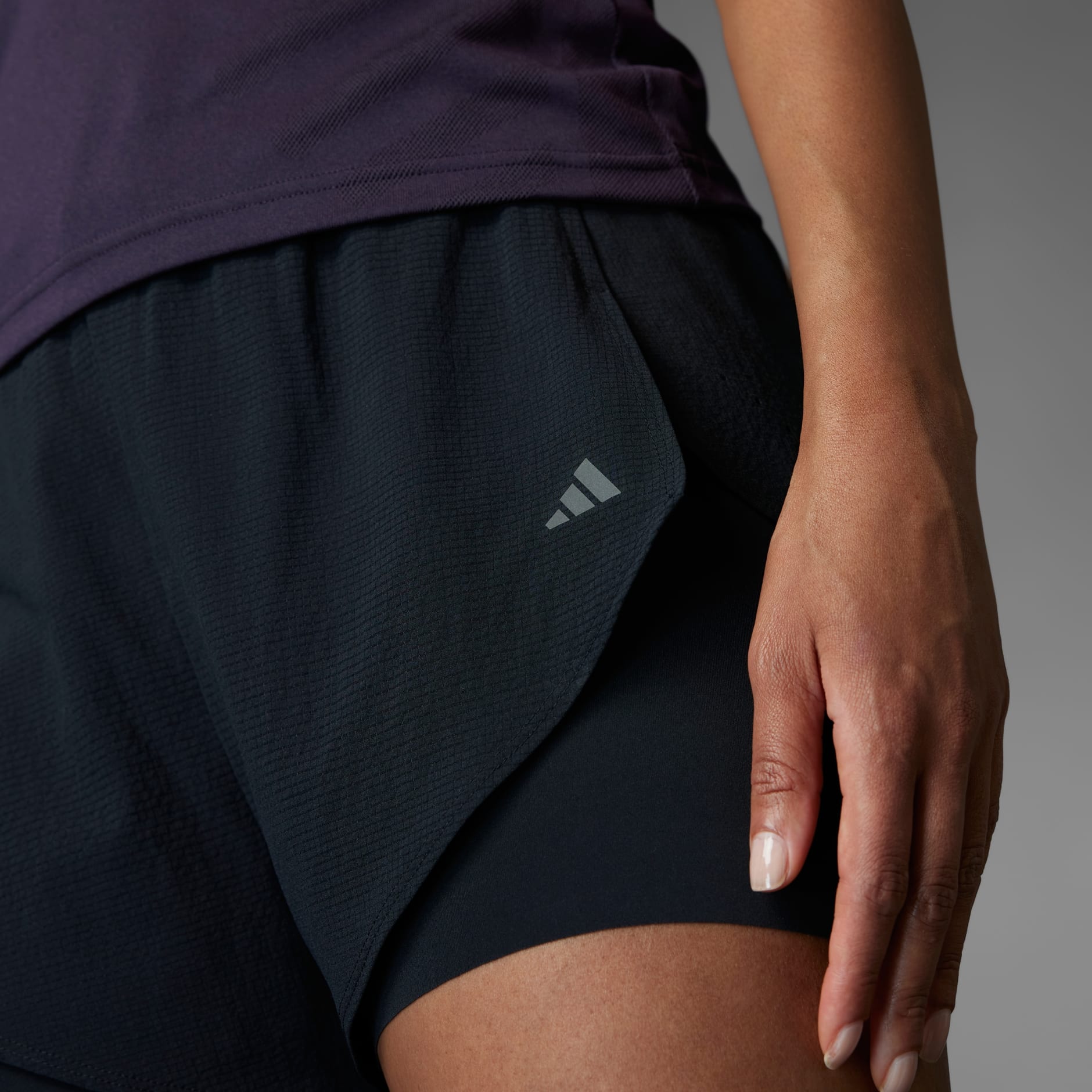 adidas Designed for Training HEAT.RDY HIIT 2-in-1 Shorts - Black | adidas UAE