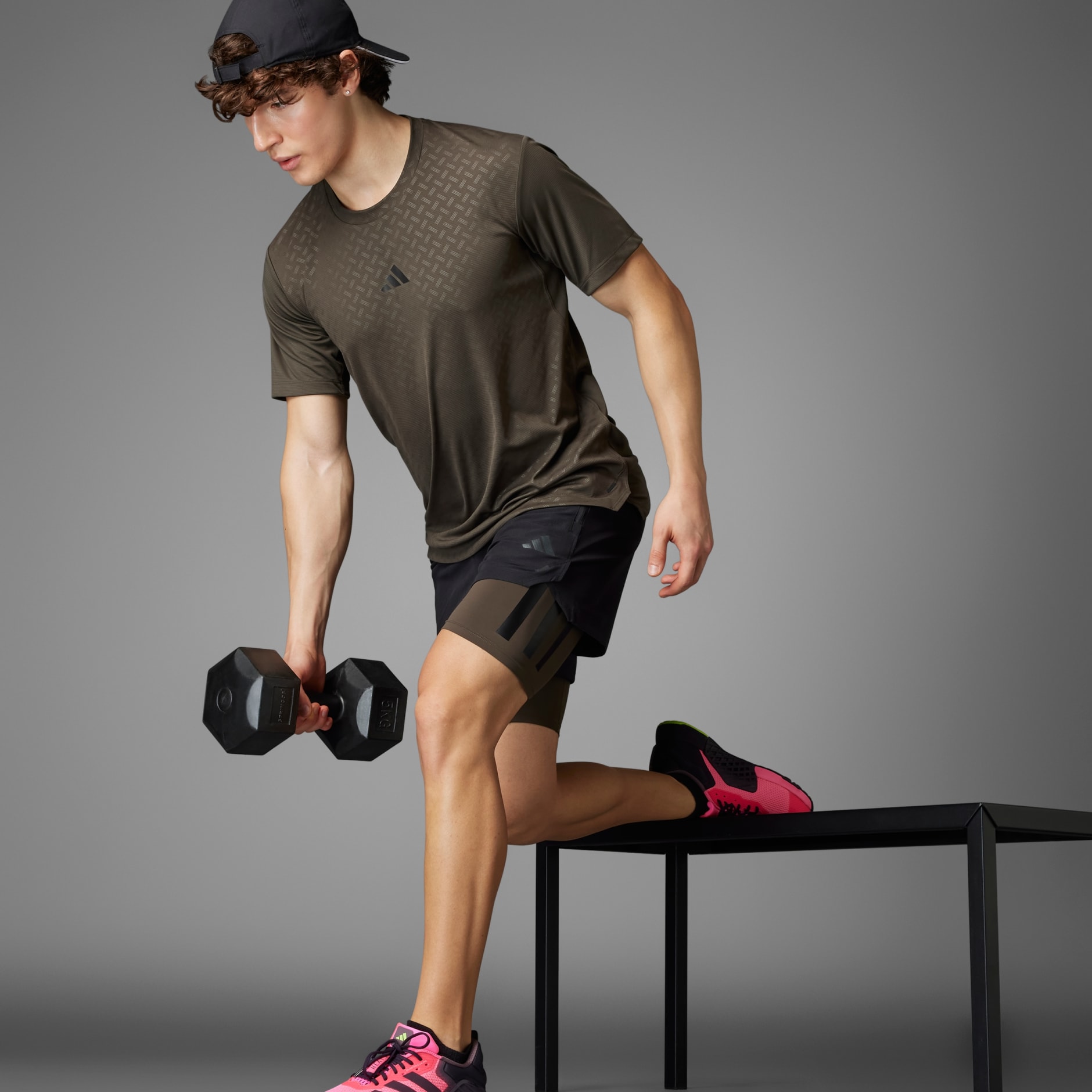 adidas Power Workout Tee - Green | adidas GH