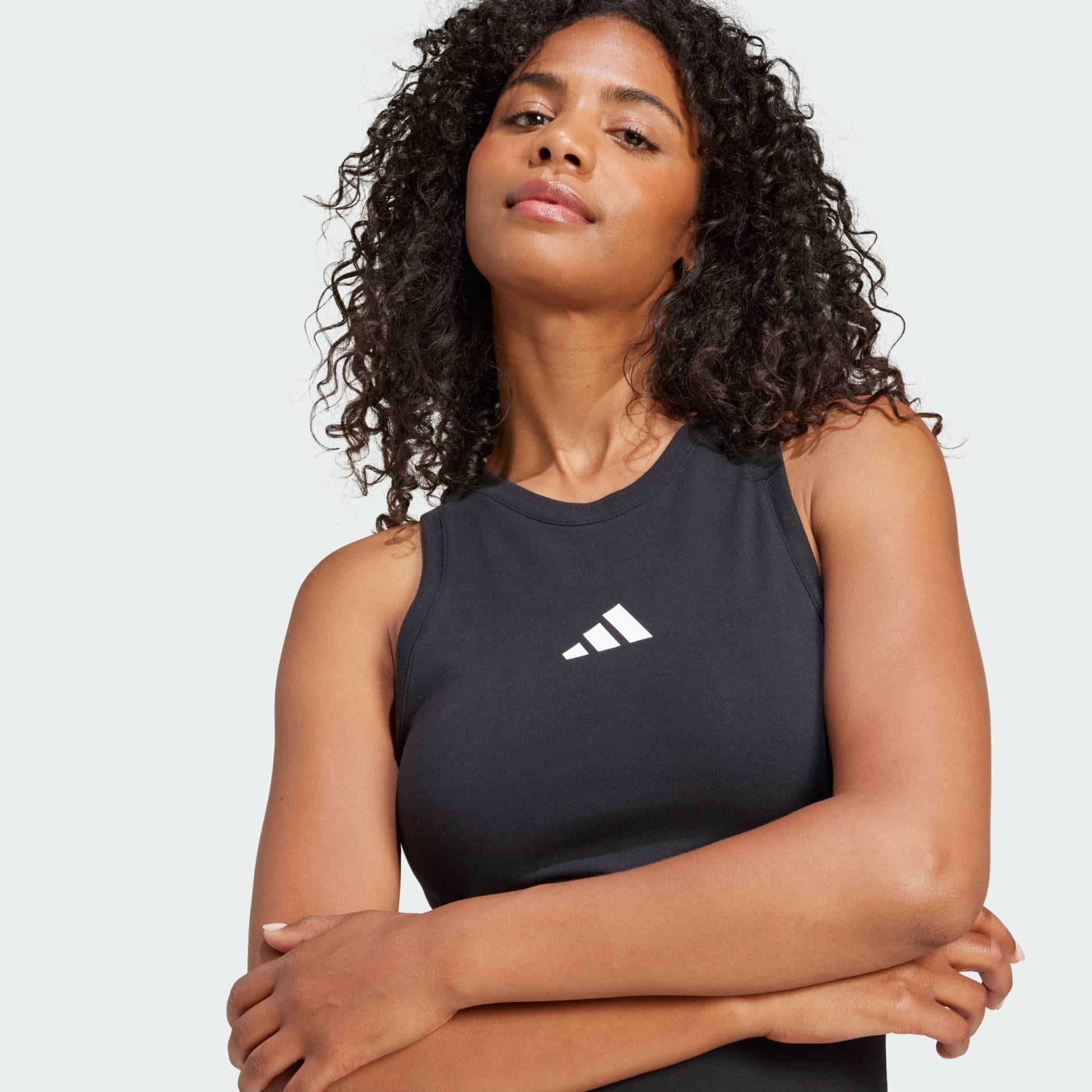 adidas Future Icons Small Logo Dress - Black | adidas UAE
