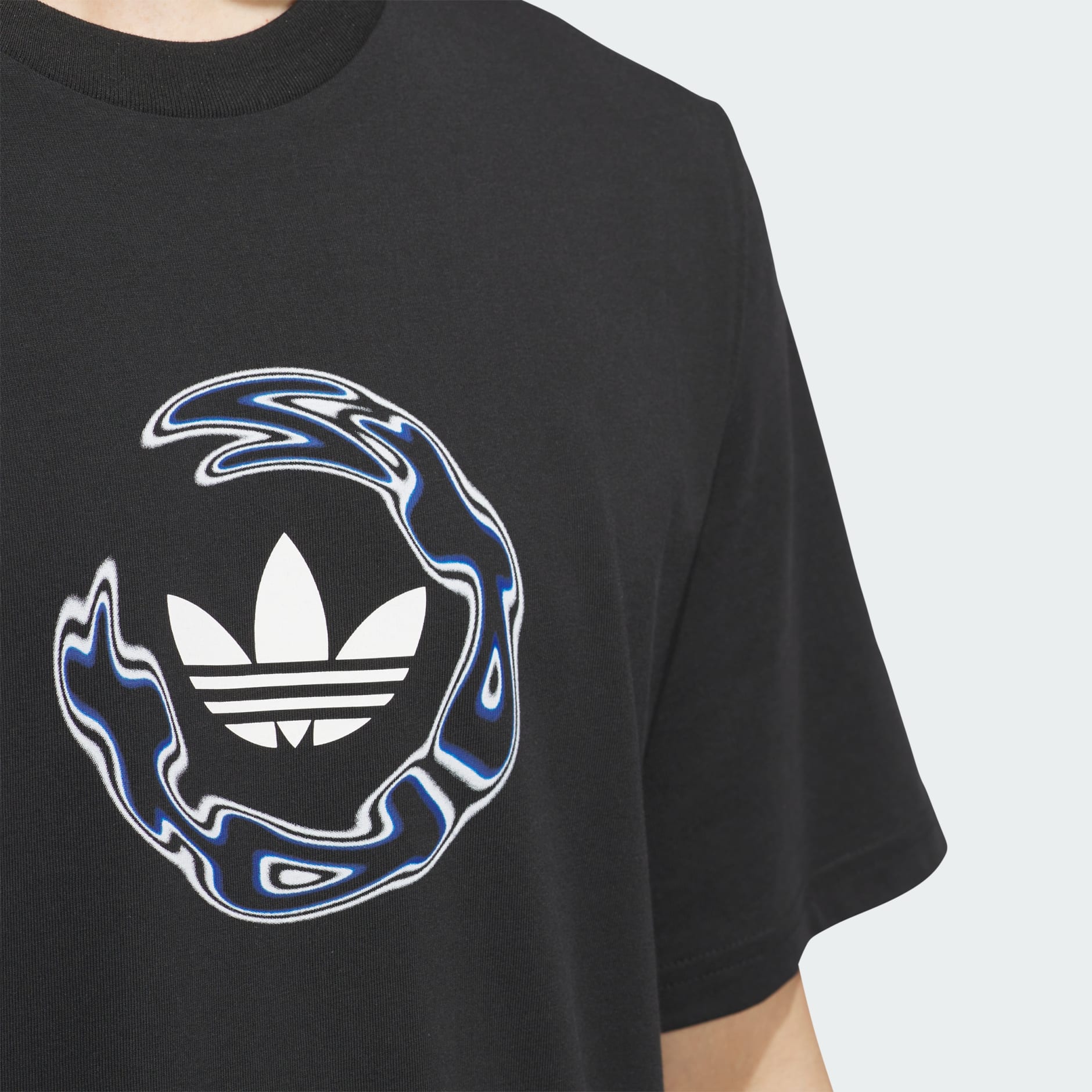 Clothing - Skateboarding Wide Angle Tee - Black | adidas South Africa