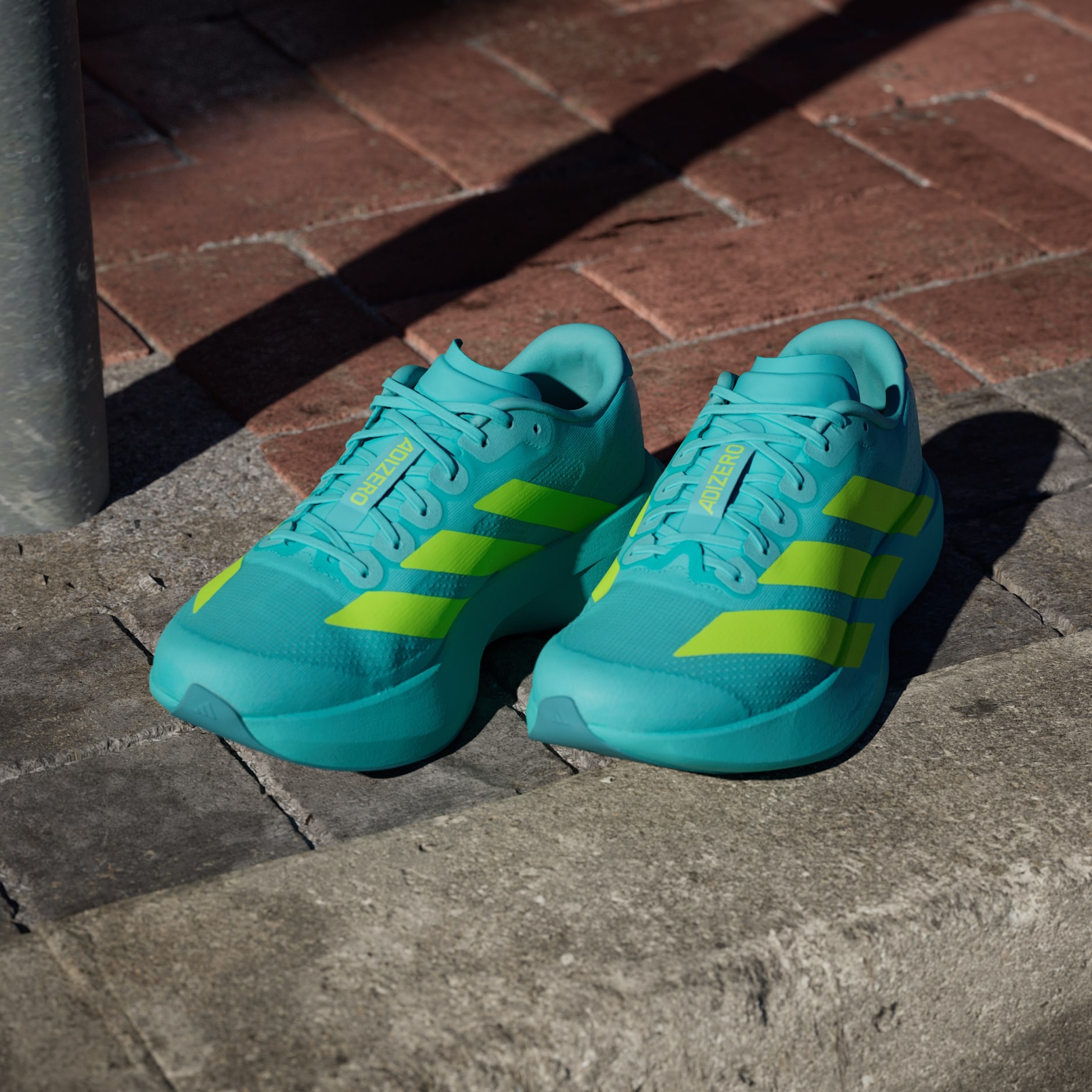 Men's Shoes - Adizero EVO SL Shoes - Turquoise | adidas Saudi Arabia