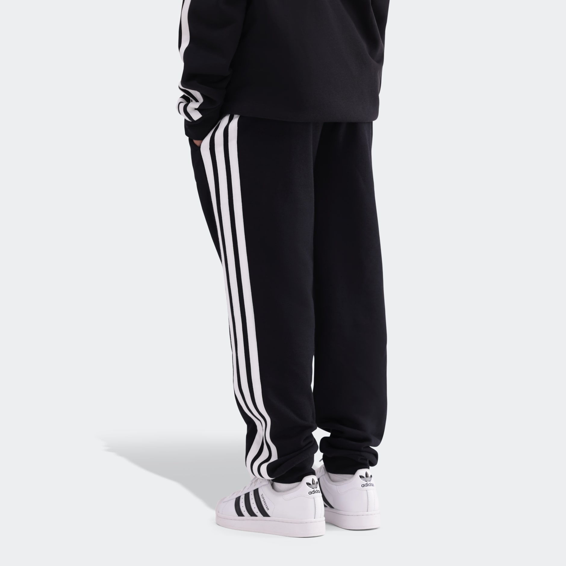 Clothing - Essentials Joggers Kids - Black | adidas South Africa