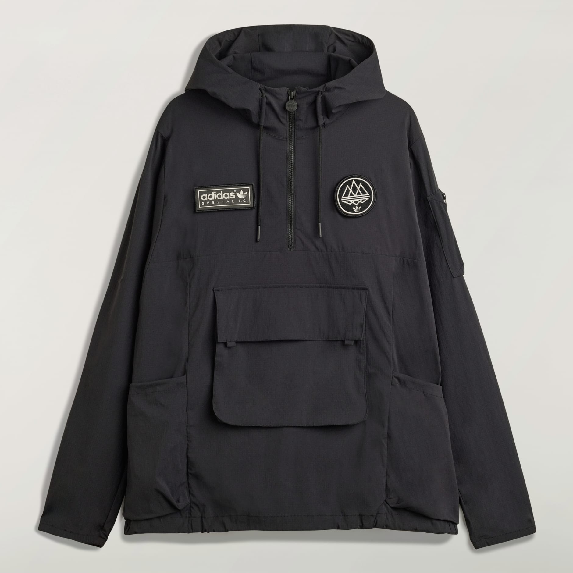 Clothing - SPZL F.C. SMOCK - Black | adidas South Africa