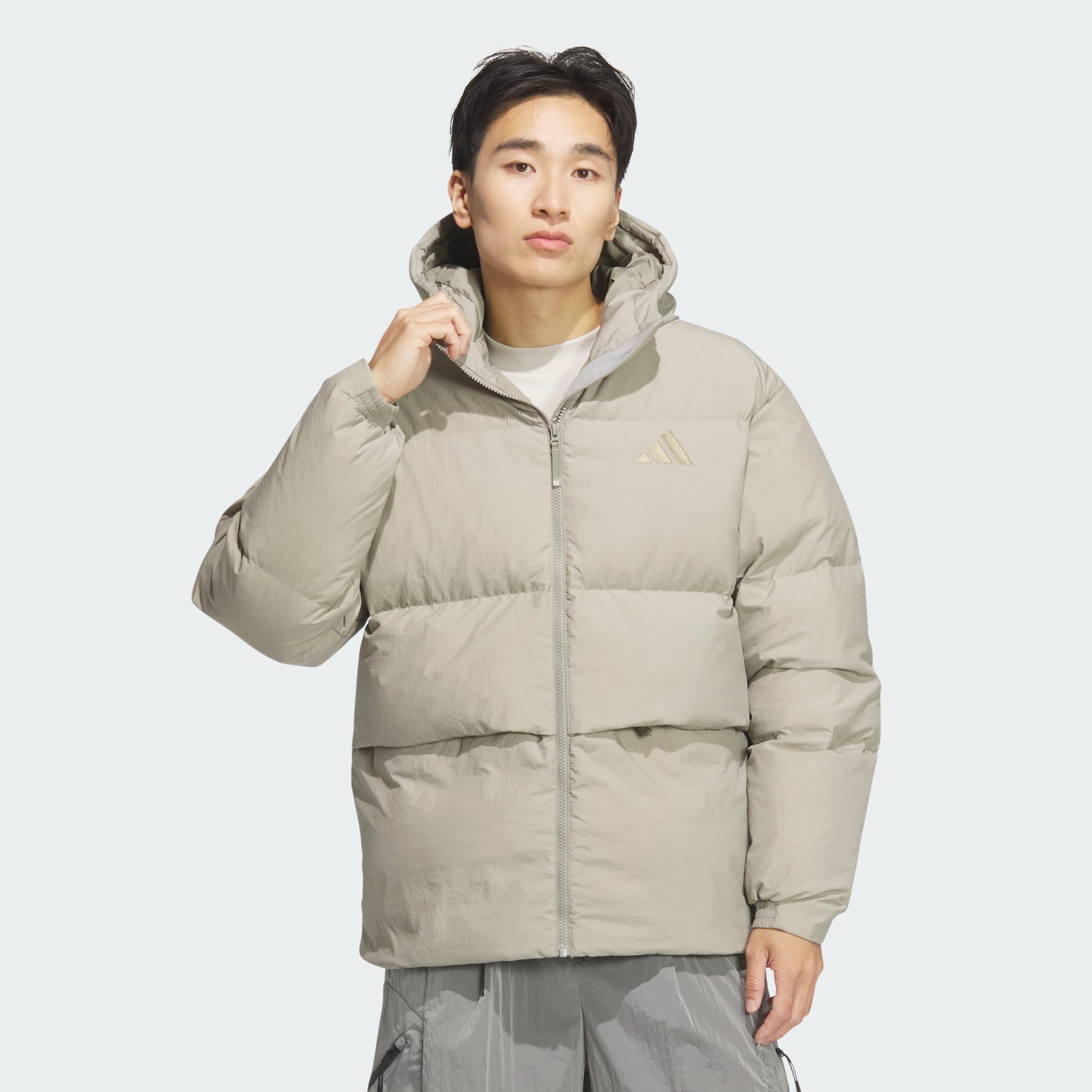 Basic Down Jacket - Green | adidas Hong Kong