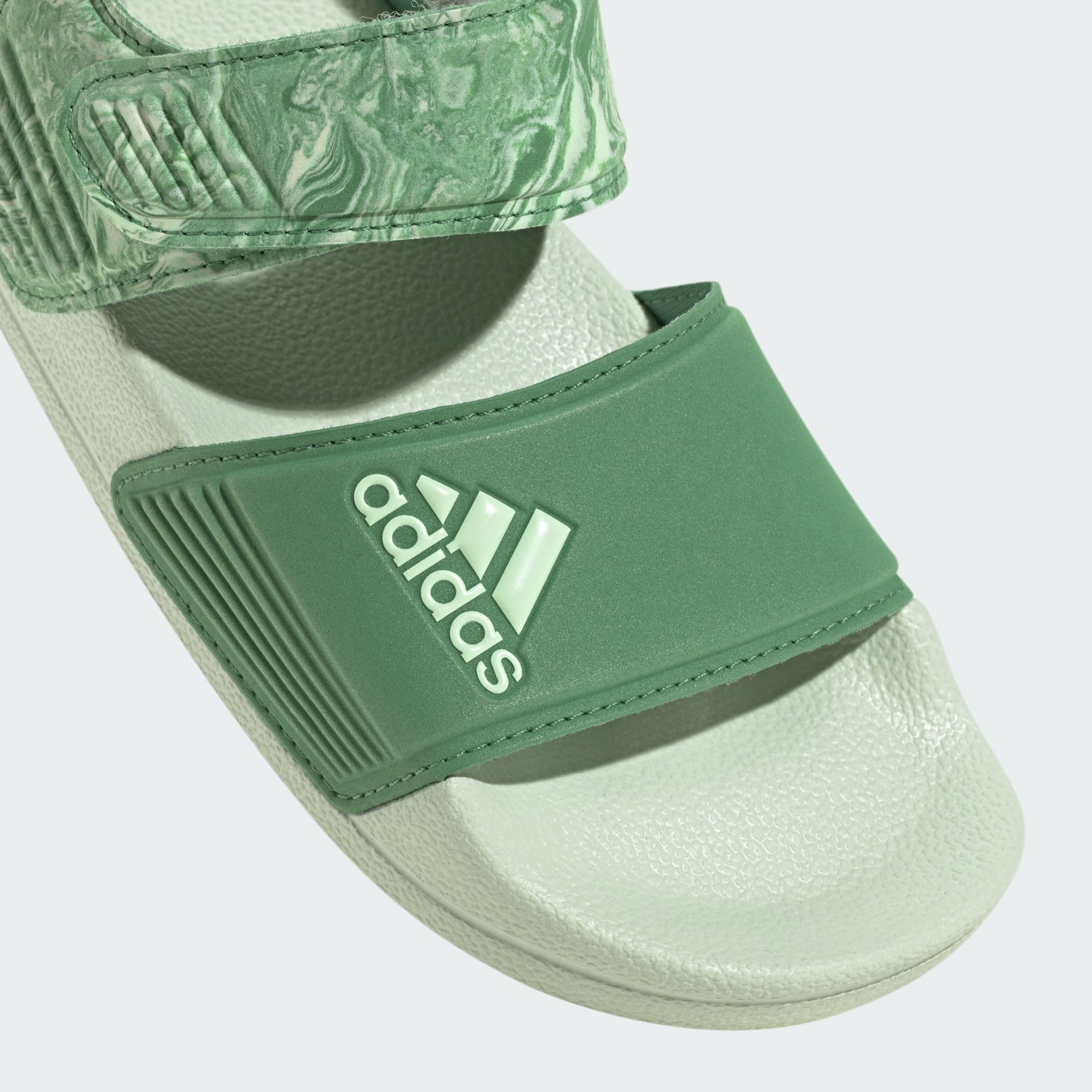 Kids Shoes - Adilette Sandals - Green | adidas Egypt