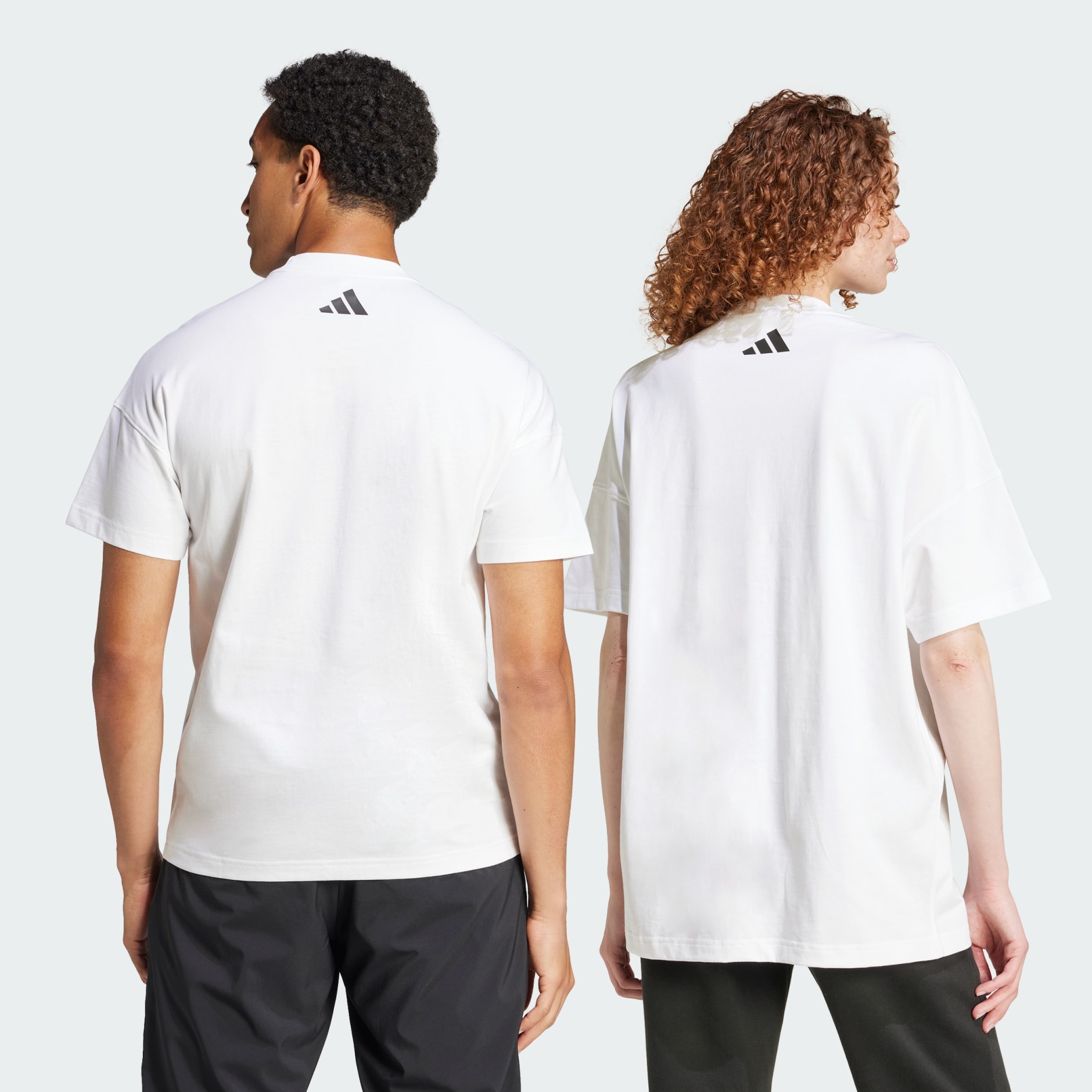 Clothing - Bloom Sky Print Tee - White | adidas Saudi Arabia