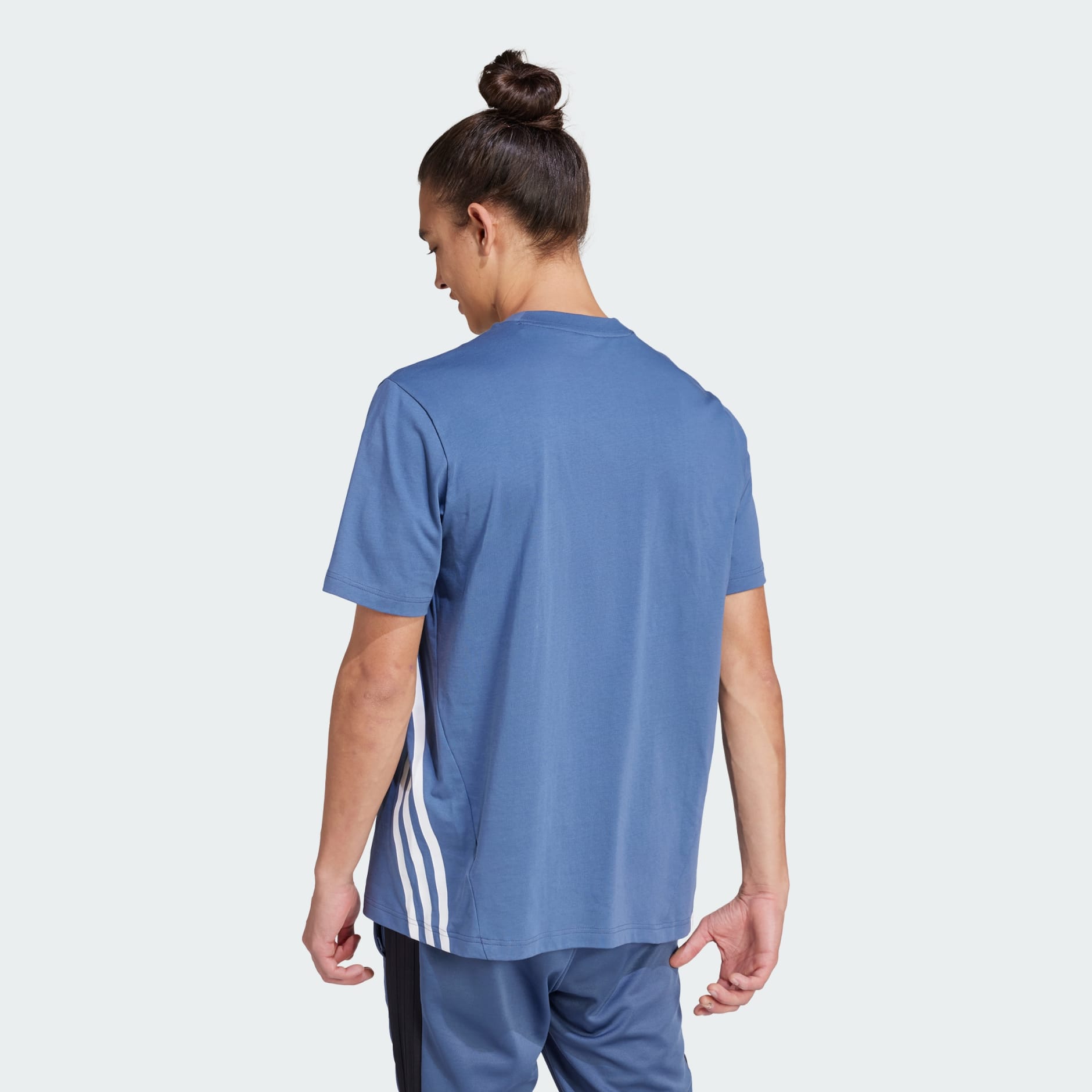 adidas טי-שירט Future Icons 3-Stripes - כחול | adidas IL