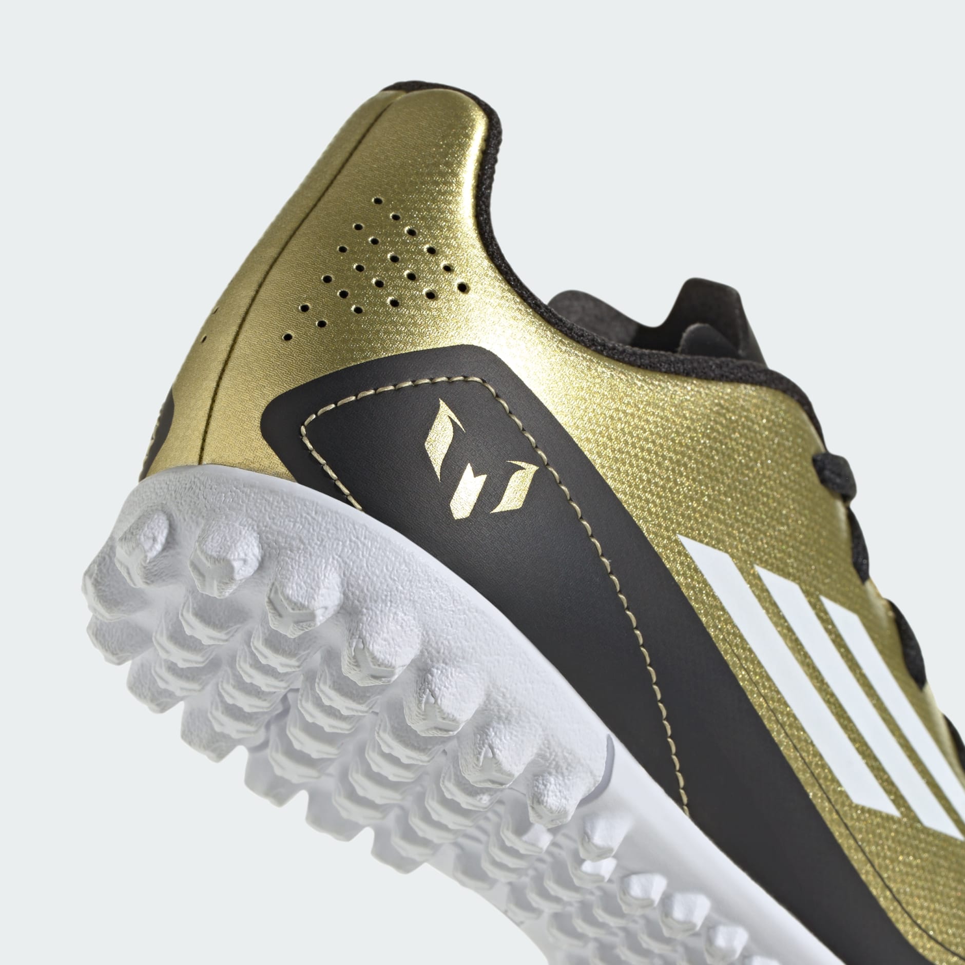 Kids Shoes - Messi F50 Club Turf Boots Kids - Gold | adidas Egypt