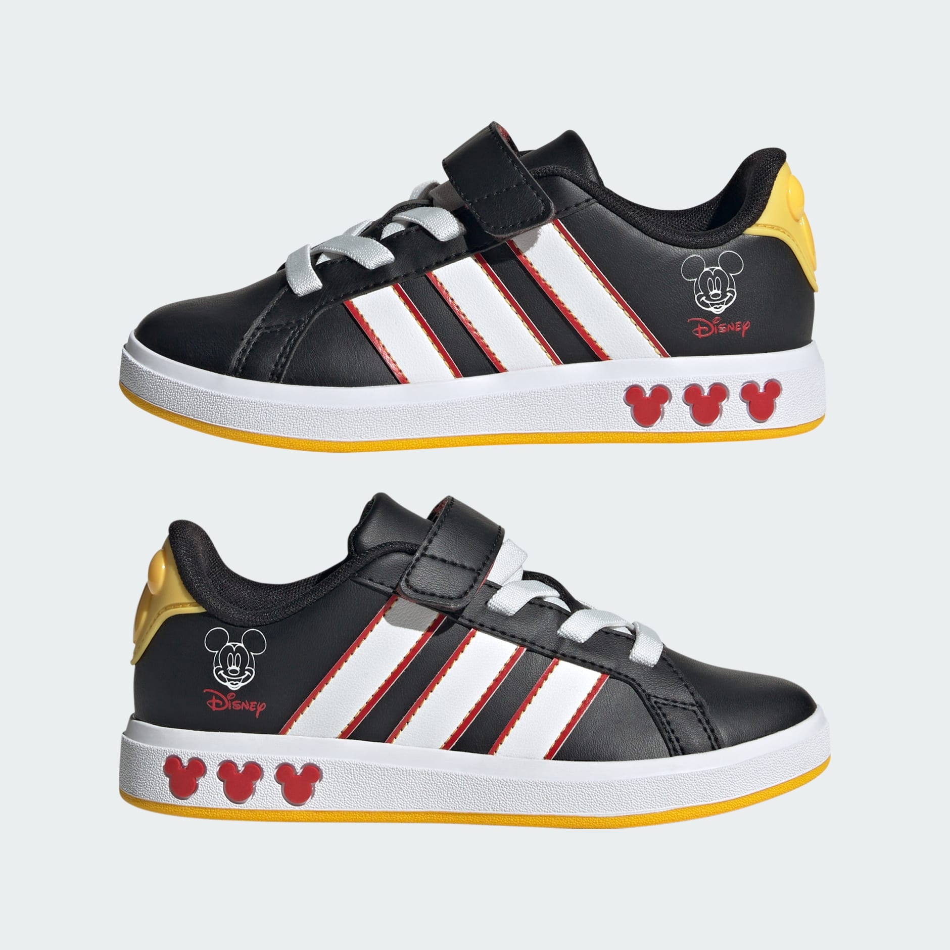 Kids Shoes - adidas Disney Mickey Mouse Grand Court Shoes Kids - Black ...