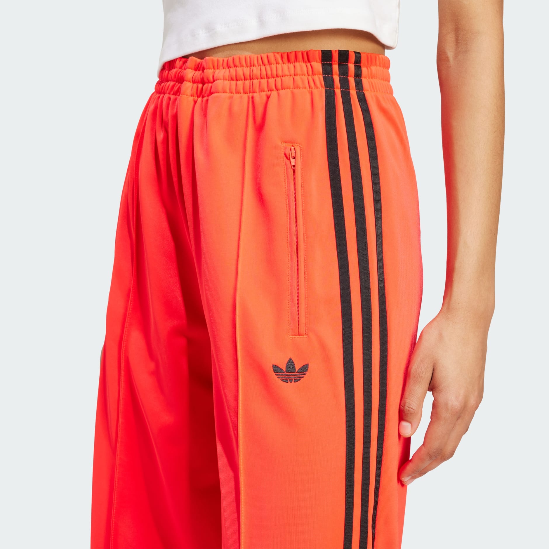 adidas Adicolor Classic Firebird Loose Track Pants - Red | adidas UAE