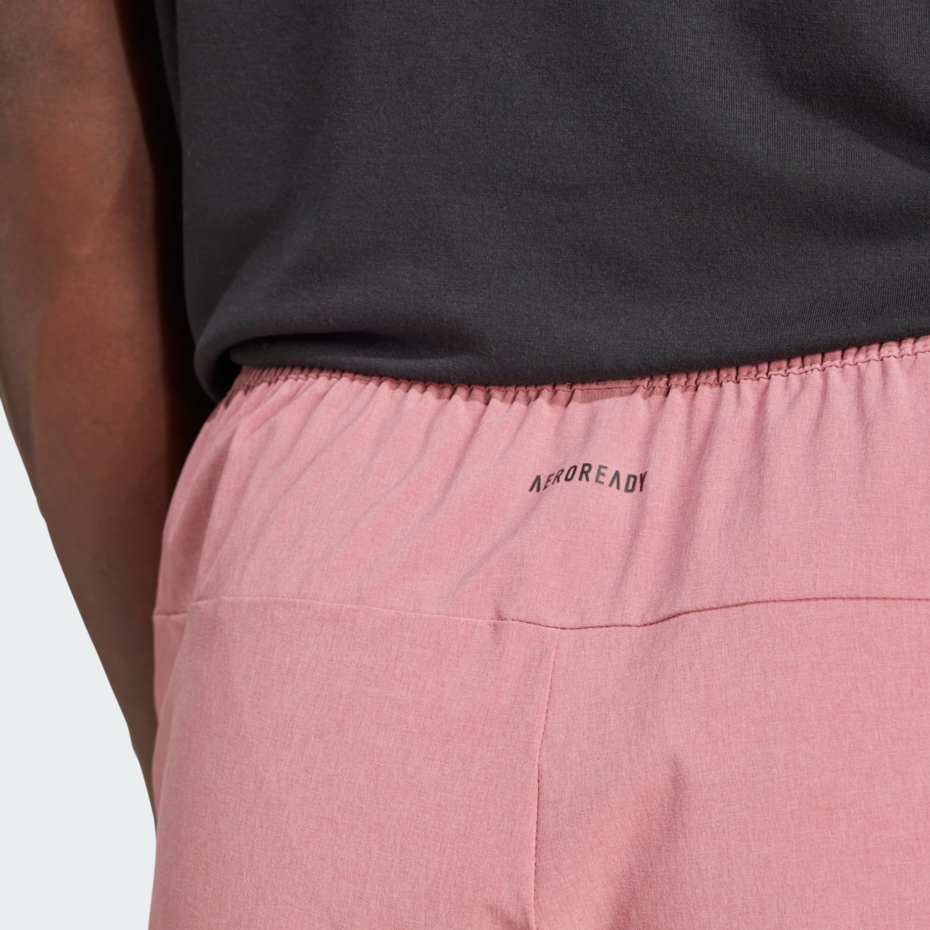 adidas Designed for Training Mélange Shorts - Pink | adidas UAE