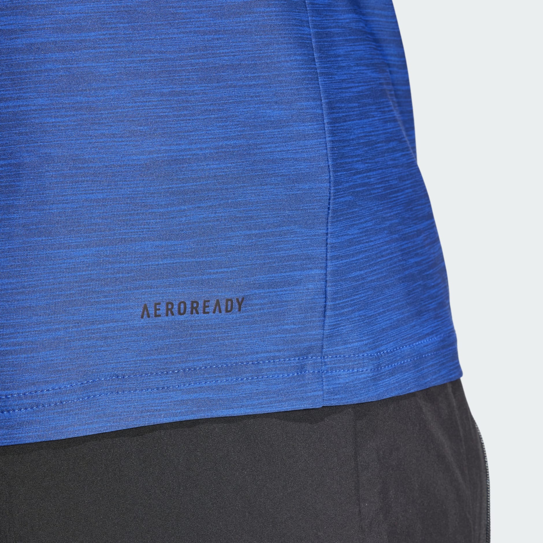 adidas تيشيرت تدريب Train Essentials Stretch - أزرق