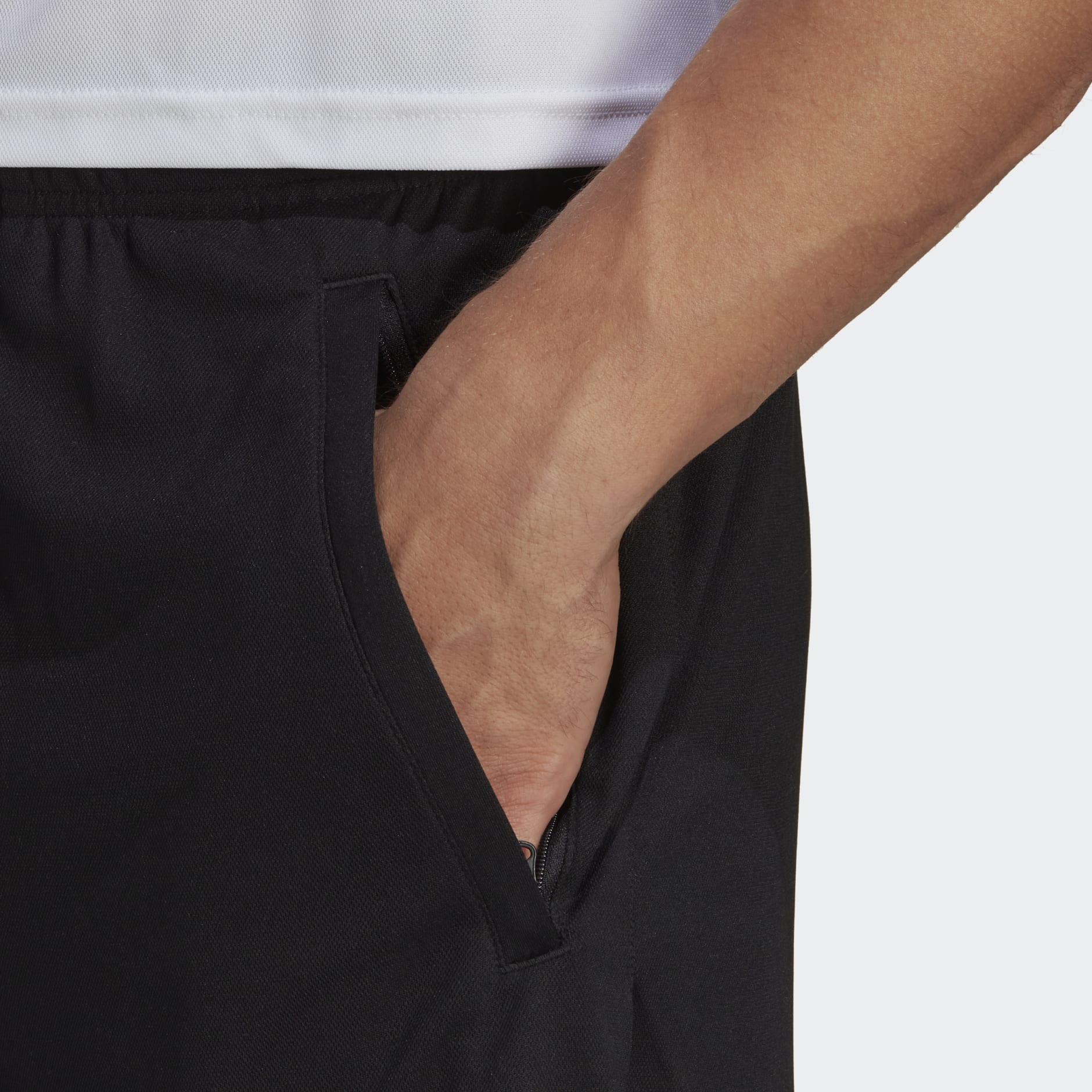 adidas Train Essentials Logo Training Shorts - Black | adidas UAE