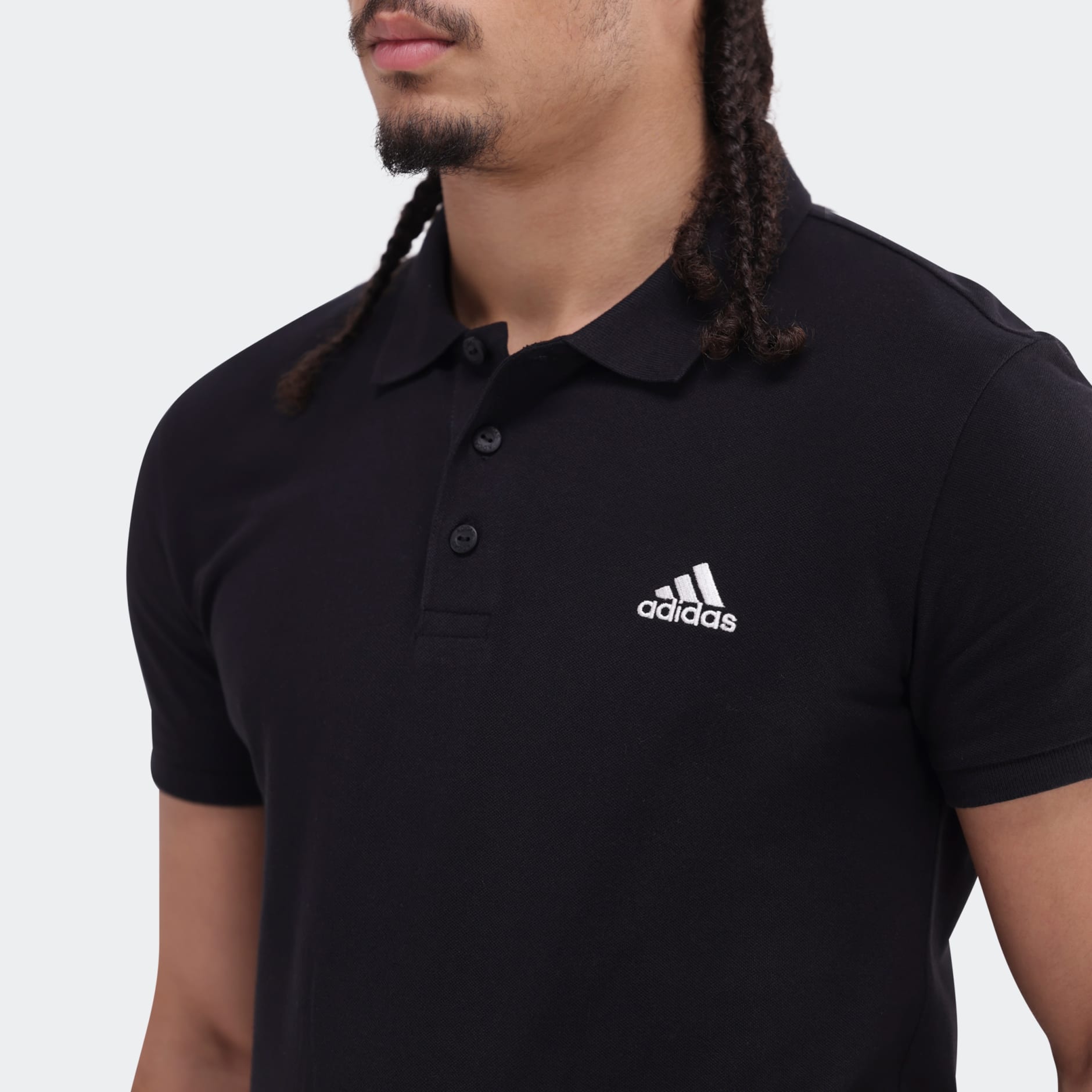 Clothing - M SL PQ PS 4 - Black | adidas South Africa