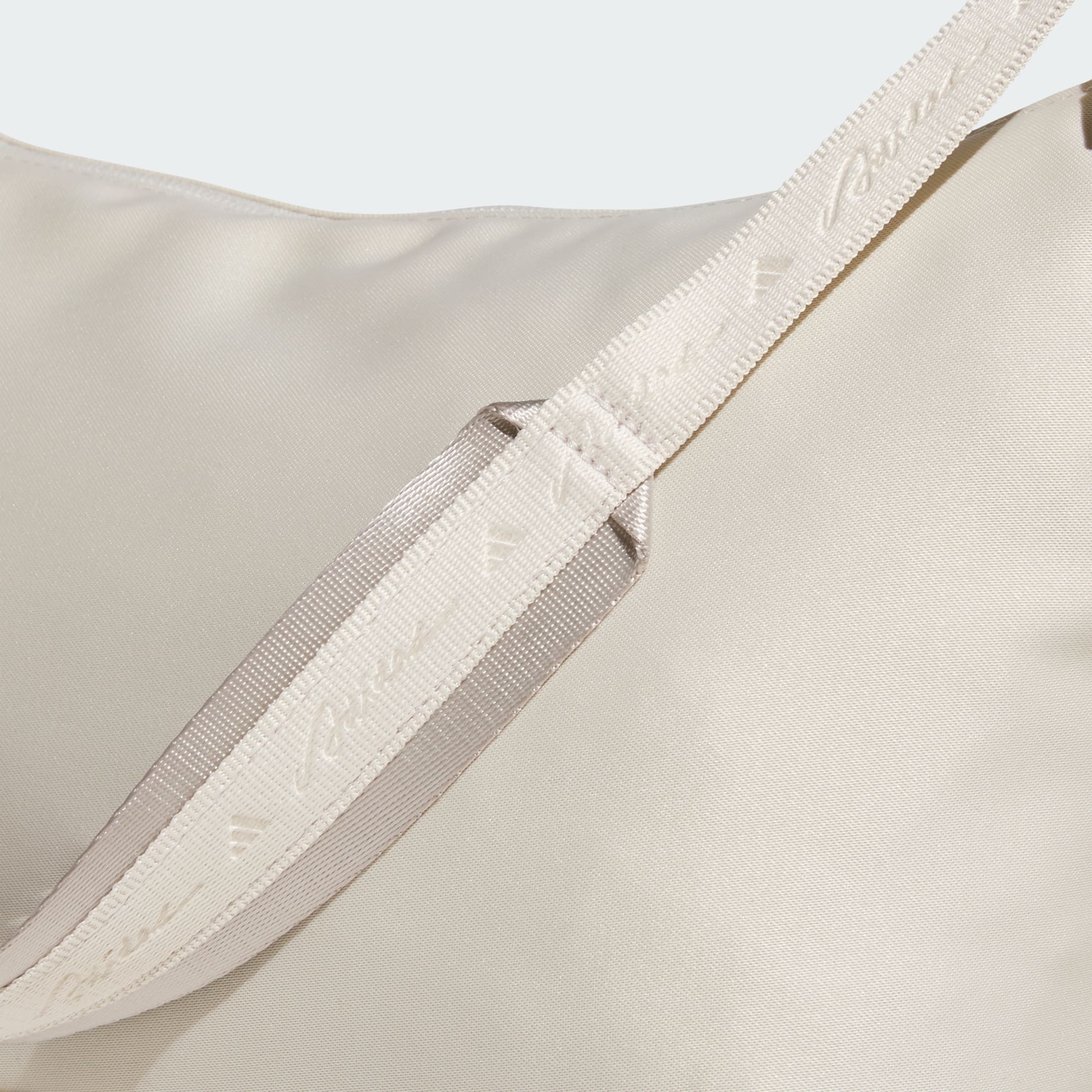 WOMEN HOBO CROSS BODY BAG SMALL - Beige | adidas Hong Kong