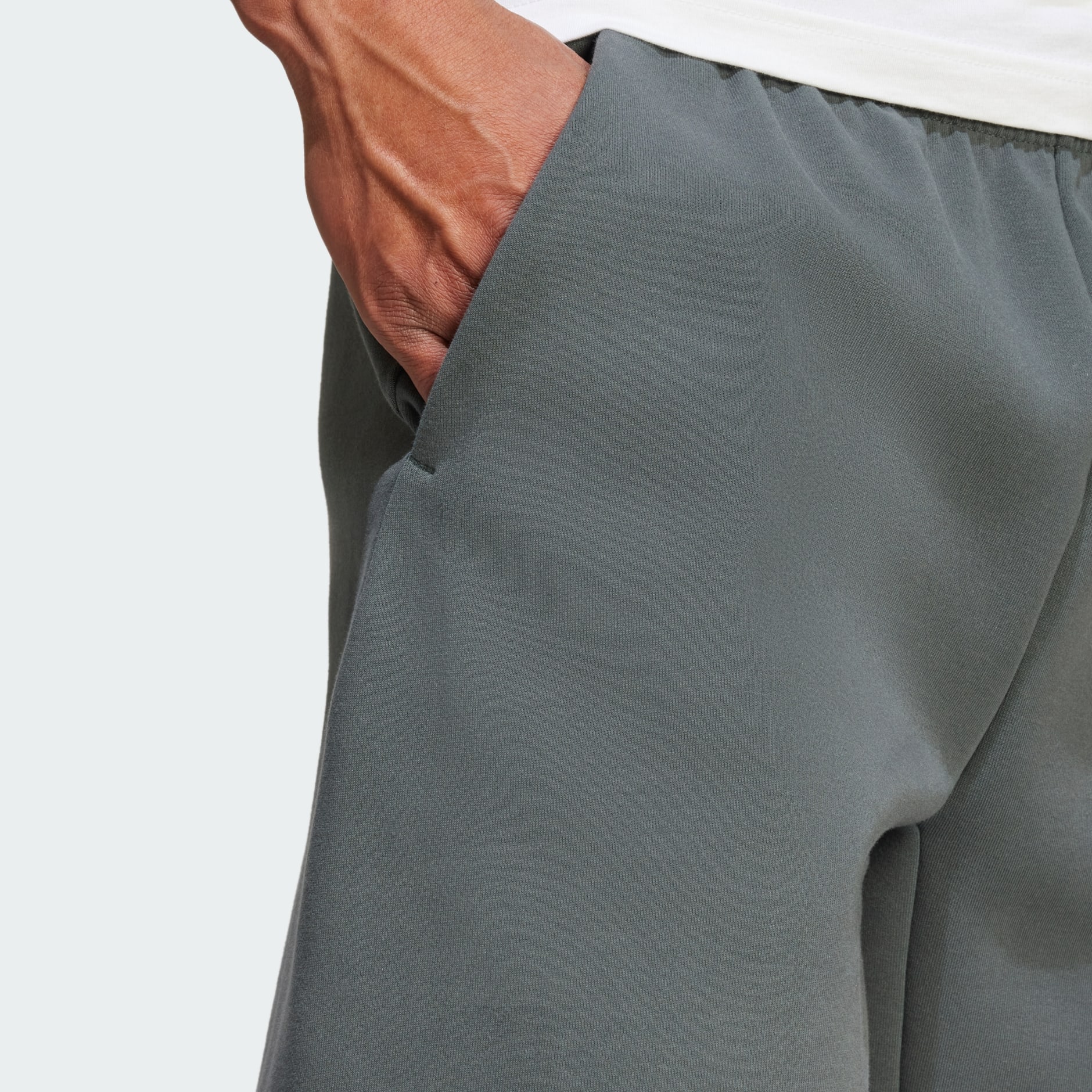 adidas Future Icons Badge of Sport Shorts - Grey | adidas GH