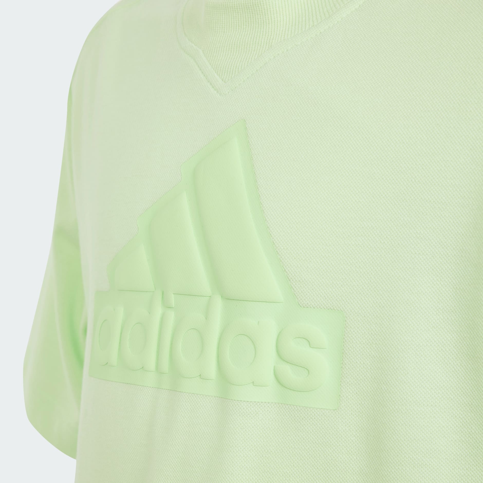 adidas Future Icons Logo Piqué Tee - Green | adidas TZ