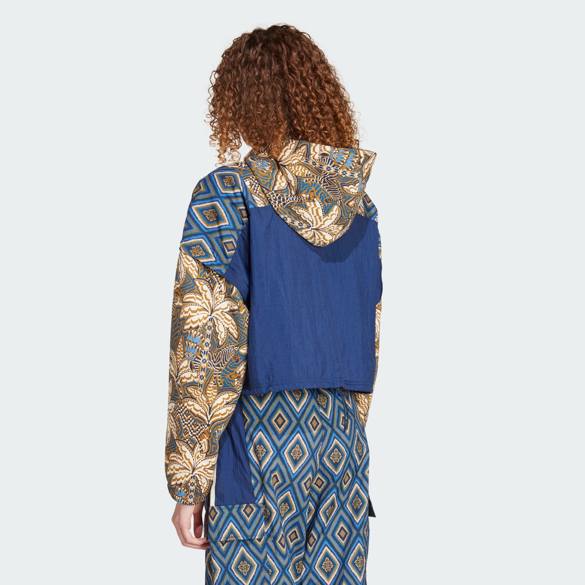 CLOTHING - adidas x FARM Rio Premium Track Jacket - Blue | adidas Bahrain