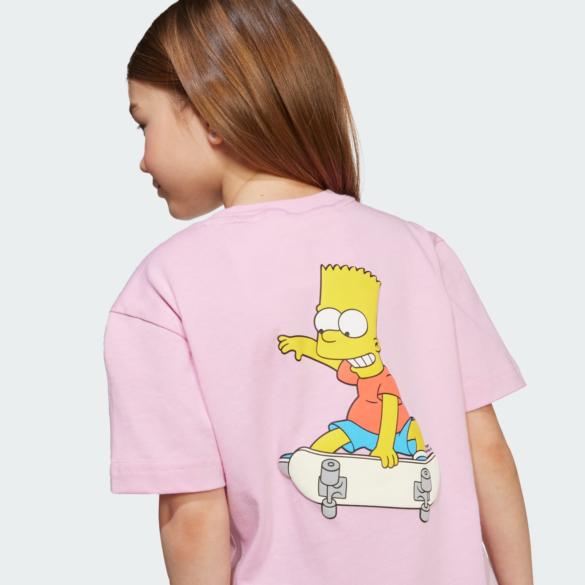 Kids Clothing - The Simpsons Tee Kids - Pink | adidas Oman