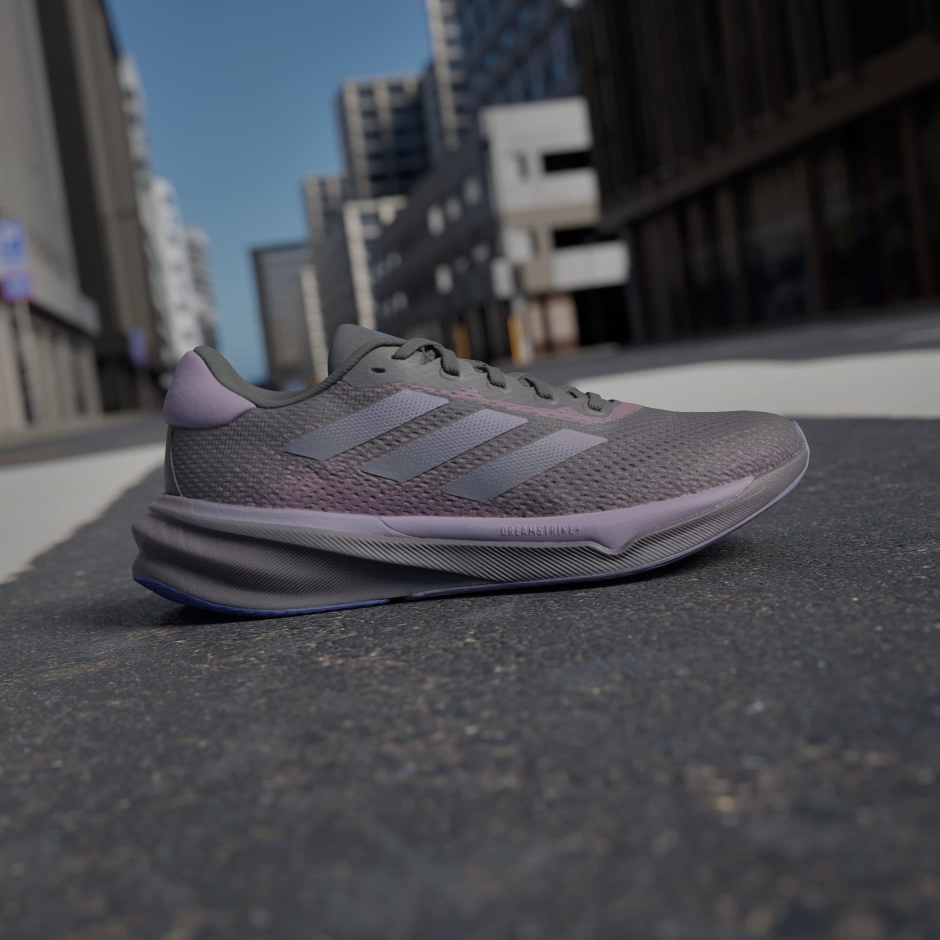 SHOES - Supernova Stride Running Shoes - Black | adidas Qatar