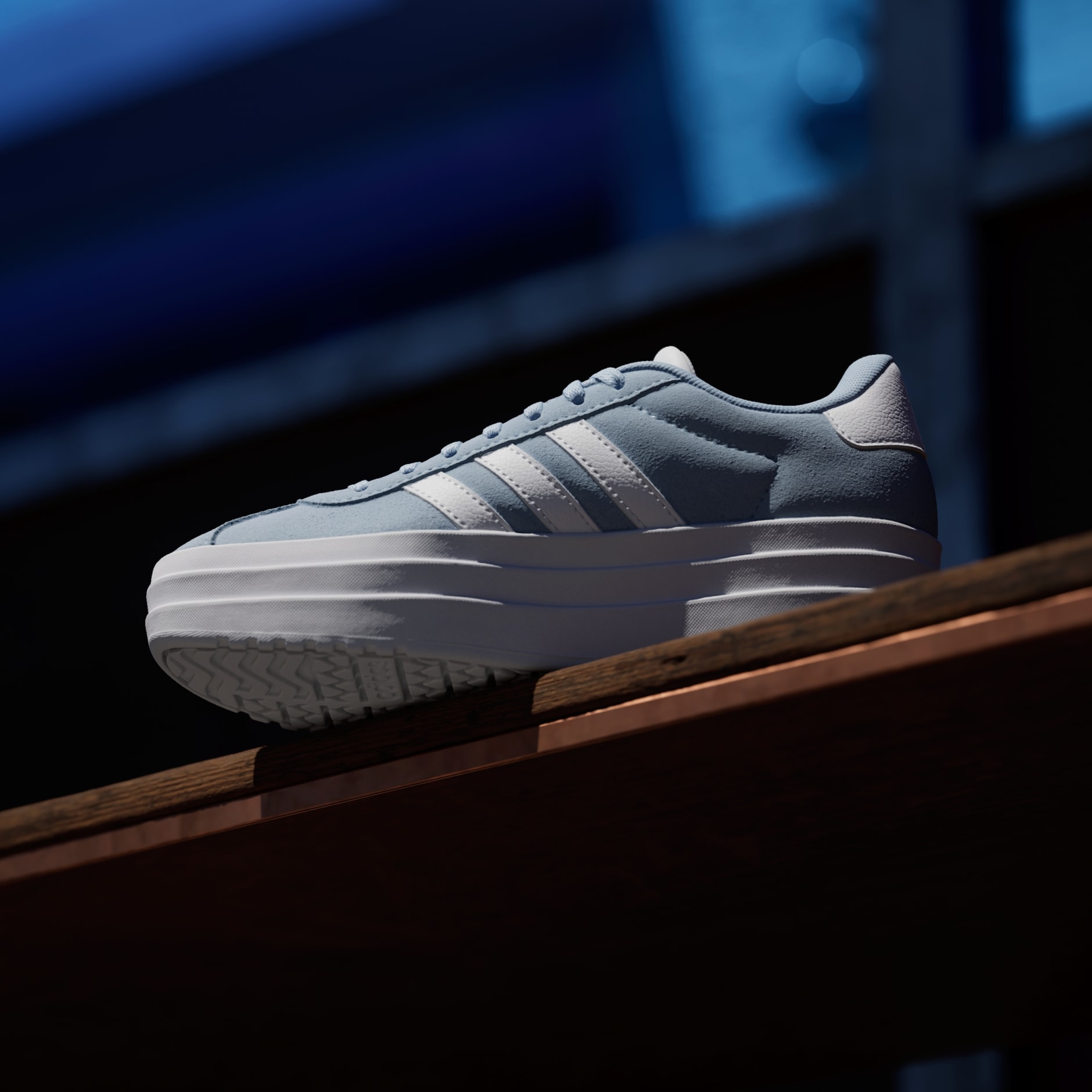 Shoes - VL Court Bold Shoes - Blue | adidas South Africa