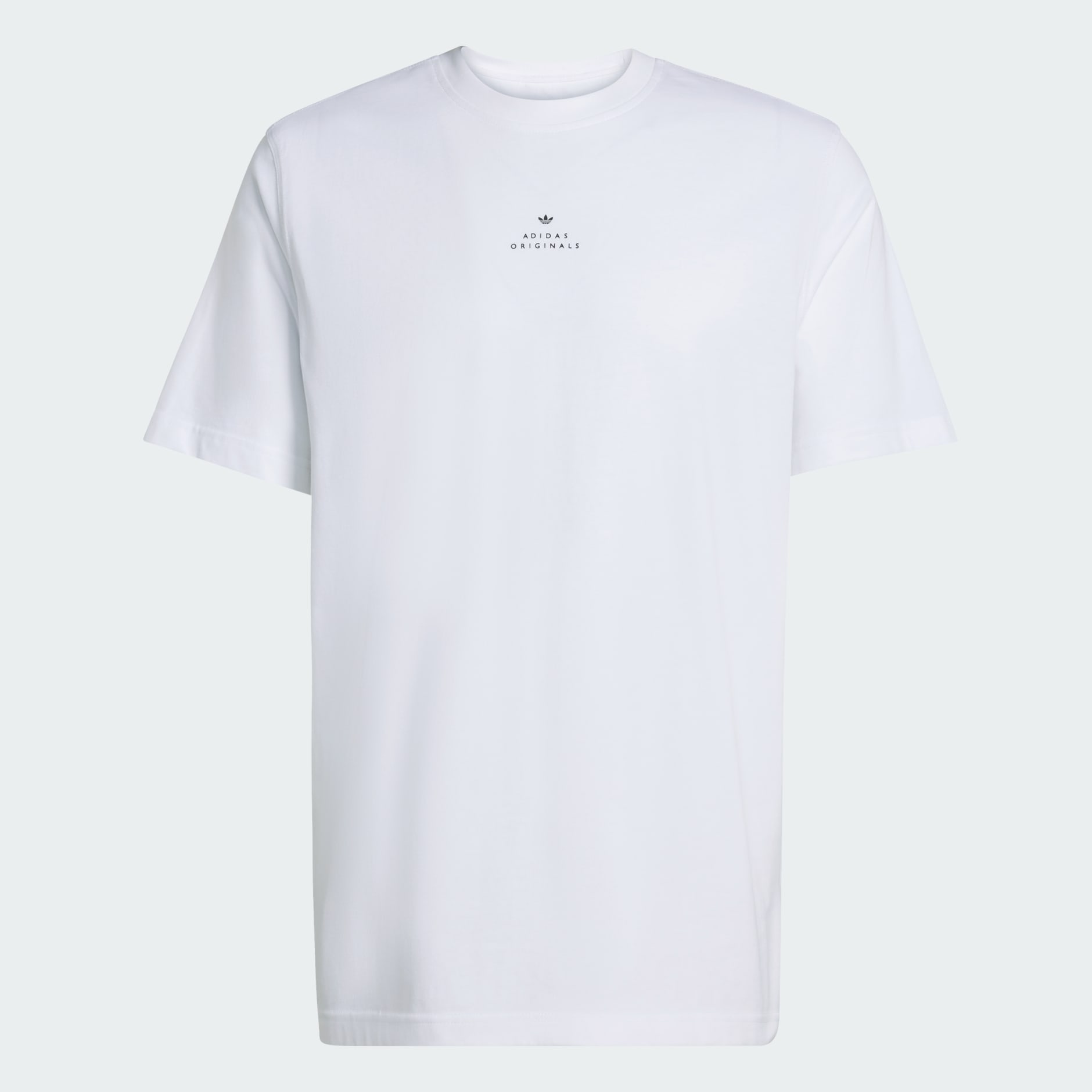Men's Clothing - MICRO LOGO TEE - White | adidas Egypt