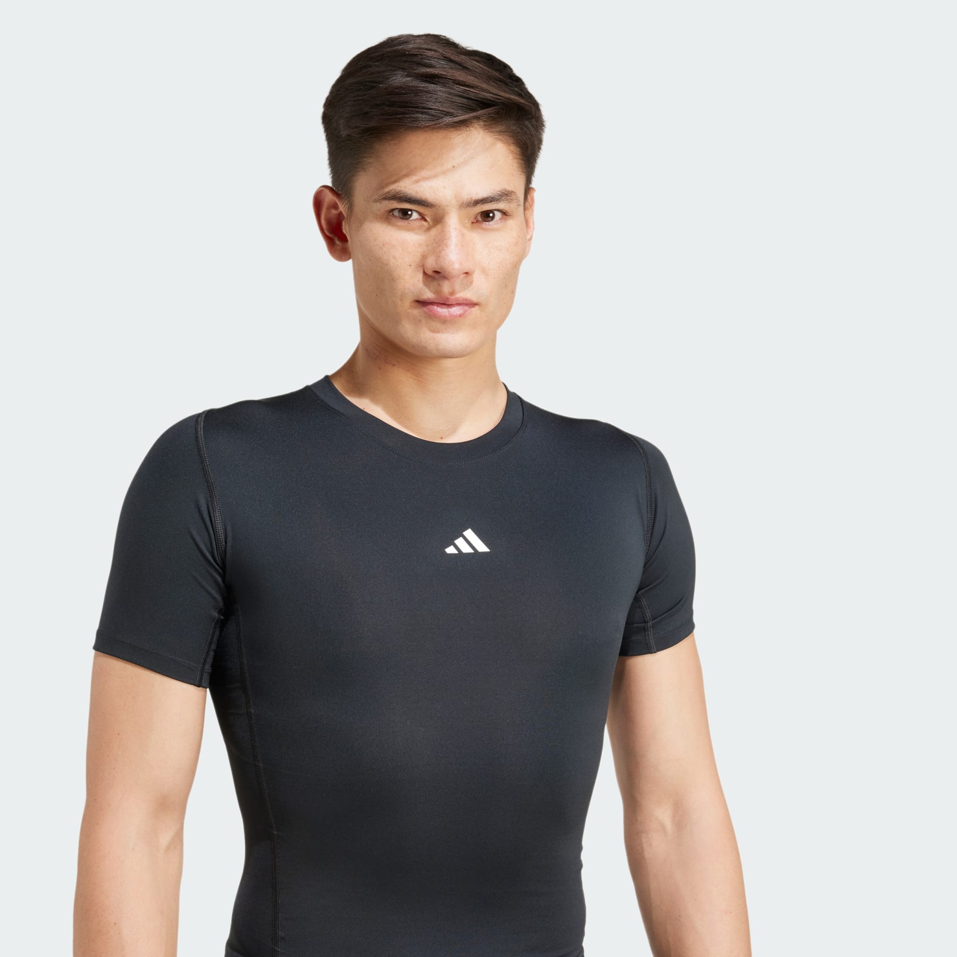 TECHFIT Compression Training Tee - Black | adidas Hong Kong