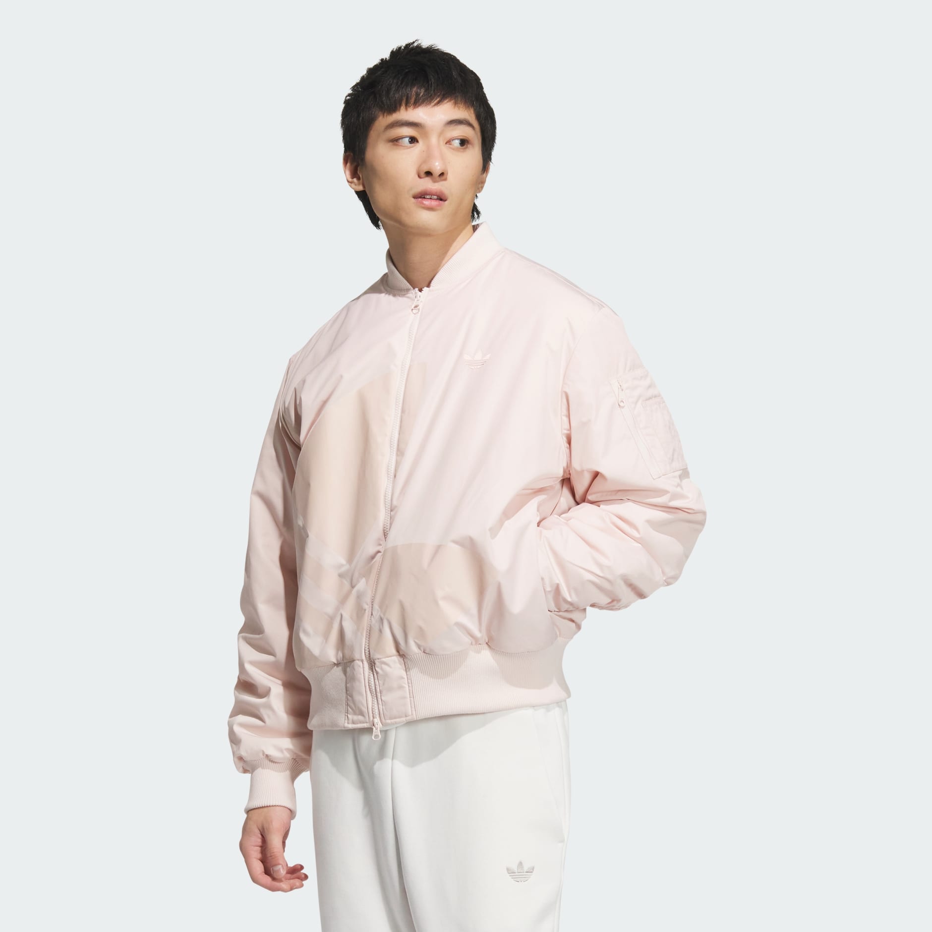 Chillax Logo Padded Jacket (Gender Neutral) - Pink | adidas Hong Kong