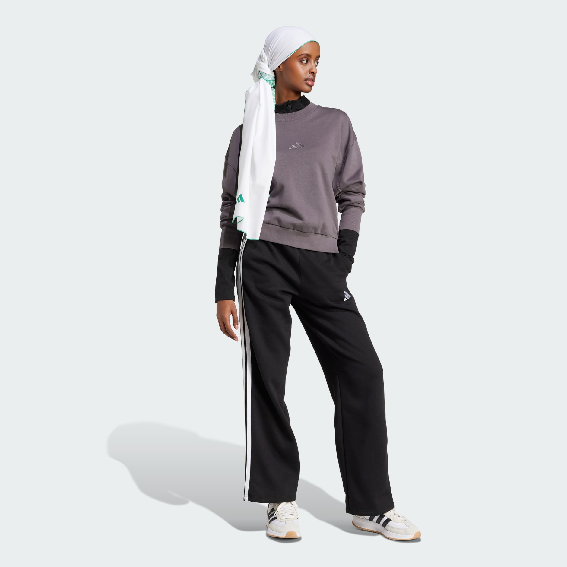 adidas Lightbound Head Scarf - White | adidas UAE