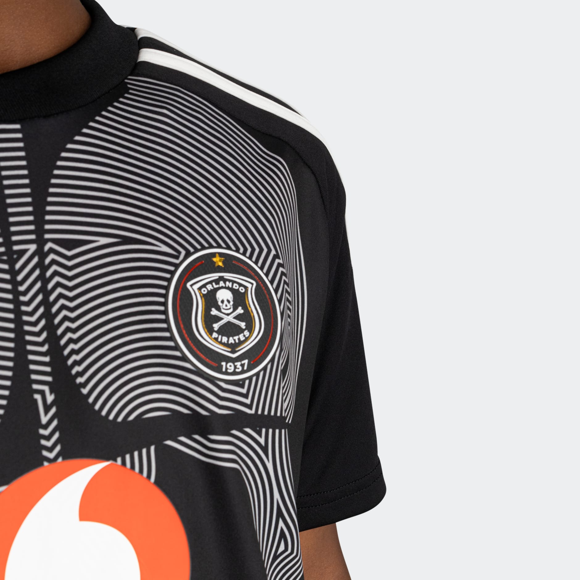 Clothing - Orlando Pirates FC 23/24 Home Jersey - Black | adidas South ...