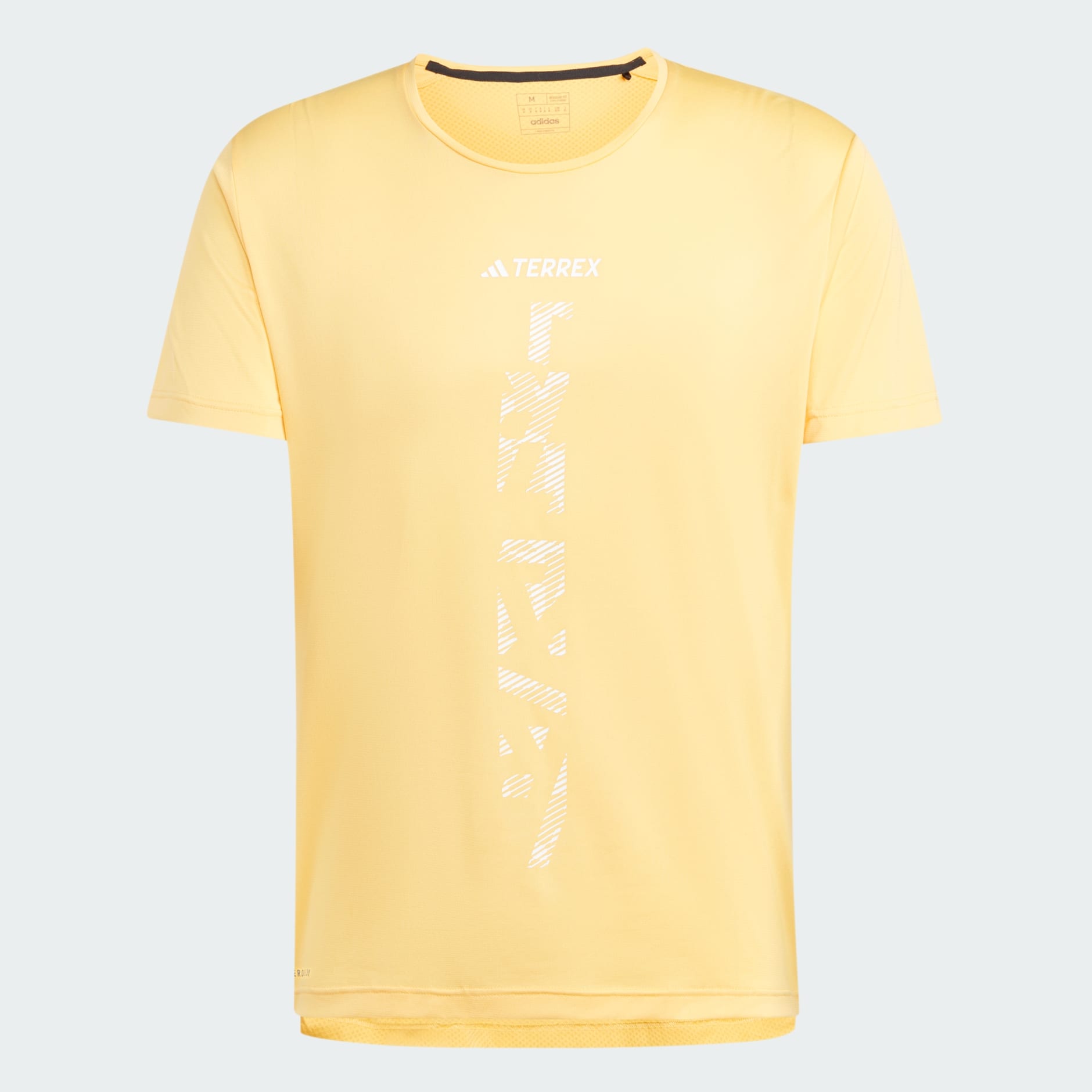 Clothing - Terrex Agravic Trail Running Tee - Yellow | adidas South Africa