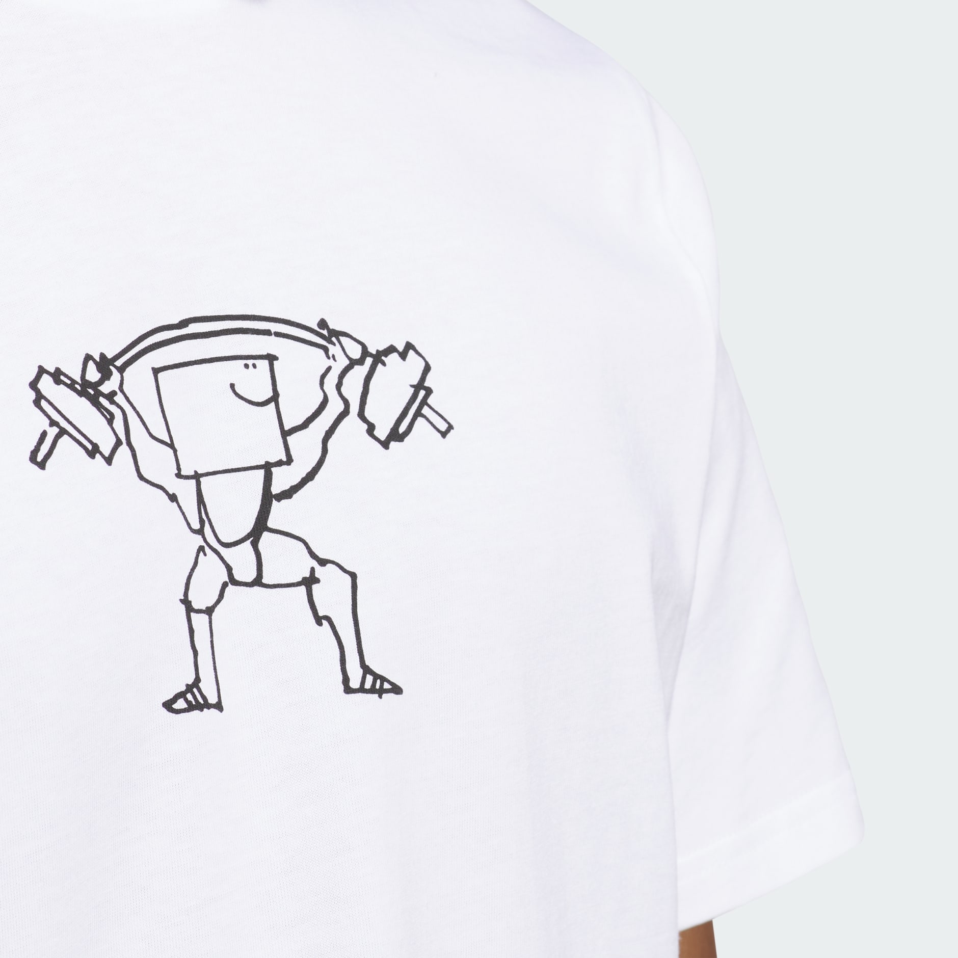 Shmoofoil Lifter Tee - White | adidas Hong Kong