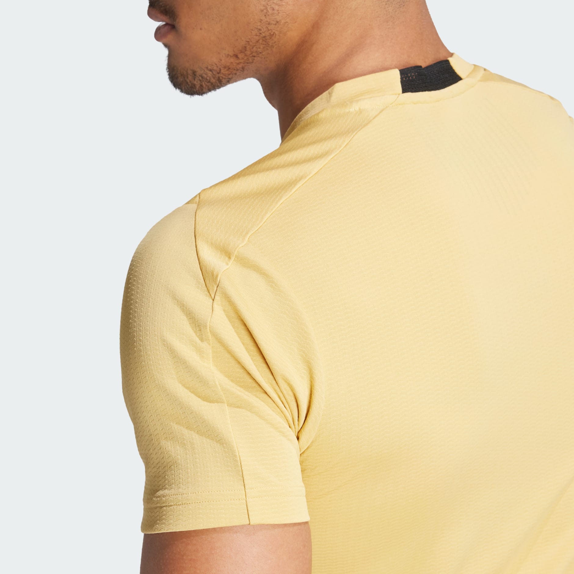 adidas Designed for Training HIIT Workout HEAT.RDY Tee - Beige | adidas TZ