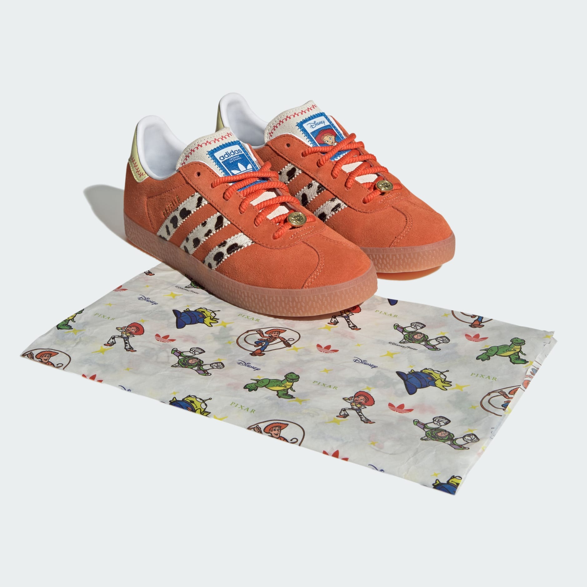 ADIDAS DISNEY PIXAR TOY STORY GAZELLE R SHOES - Orange | adidas Hong Kong