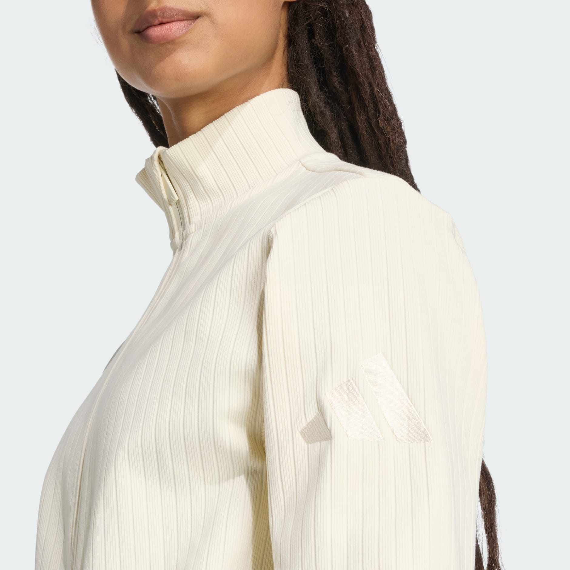 adidas ALL SZN Winterized Full-Zip Track Top - White | adidas UAE