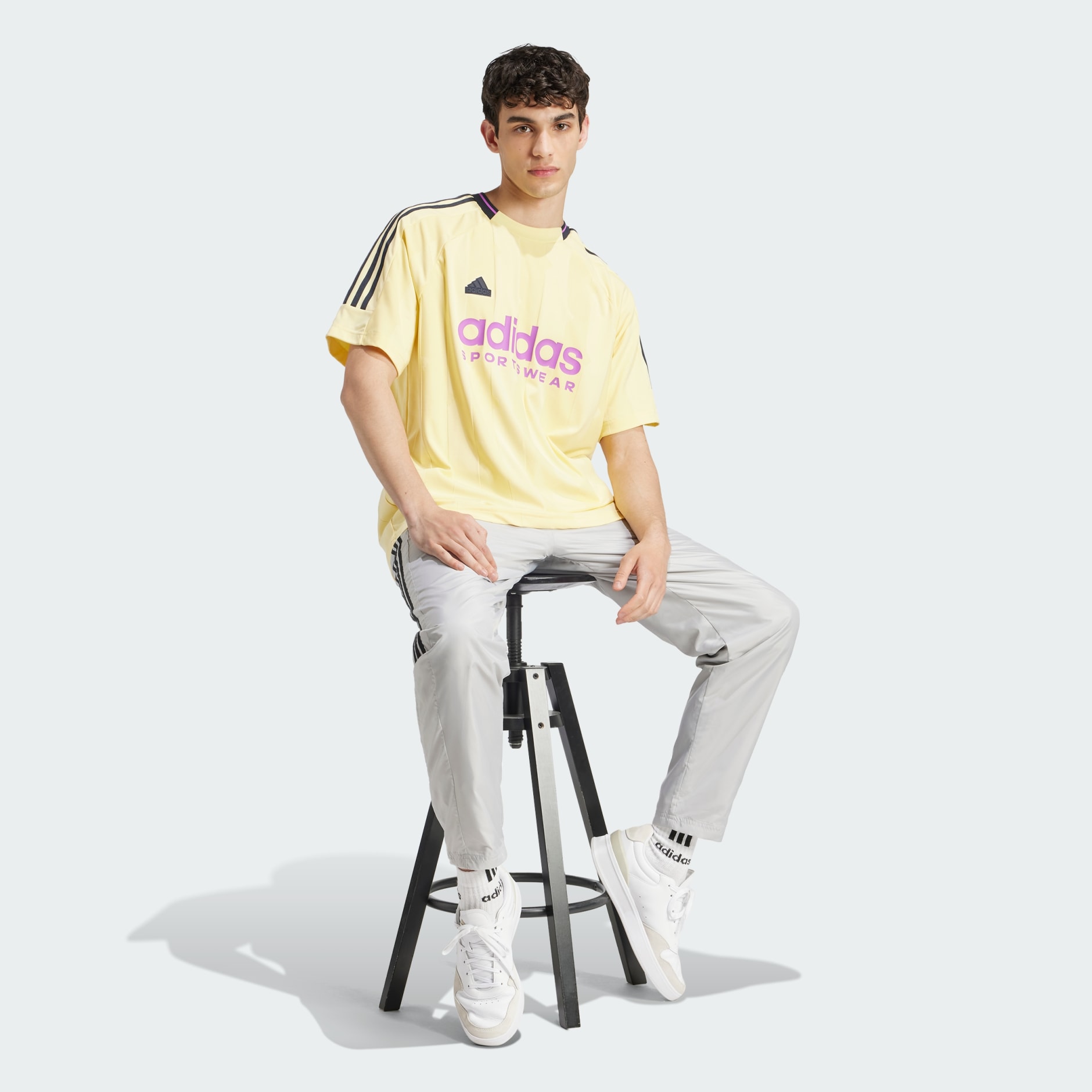 Clothing - House of Tiro Jacquard Jersey - Yellow | adidas South Africa