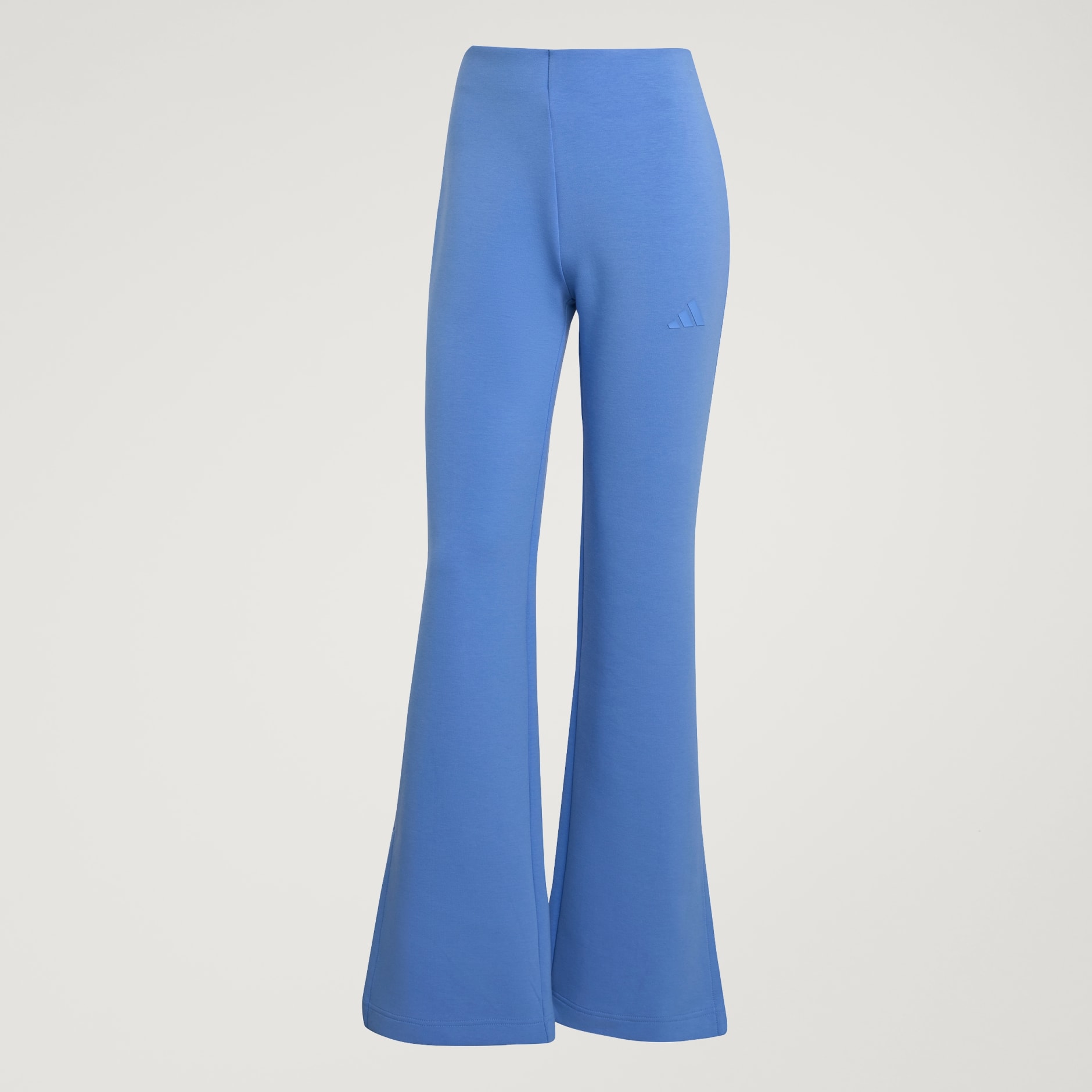 Women's Clothing - Soft Lux Flared Pants - Blue | adidas Saudi Arabia