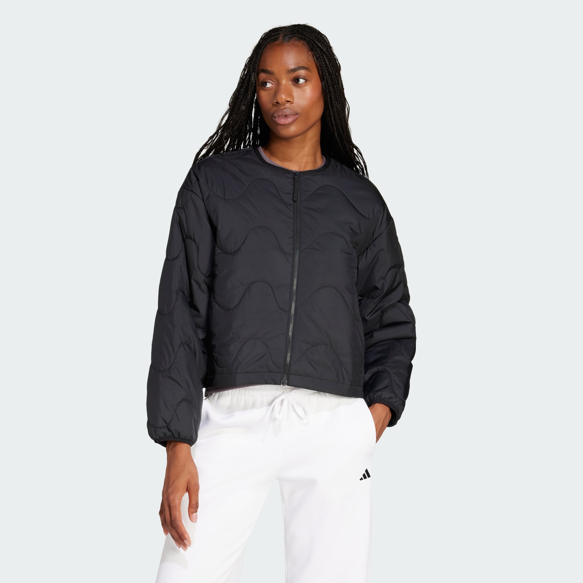 Nuganic Insulation Jacket - Black | adidas Hong Kong