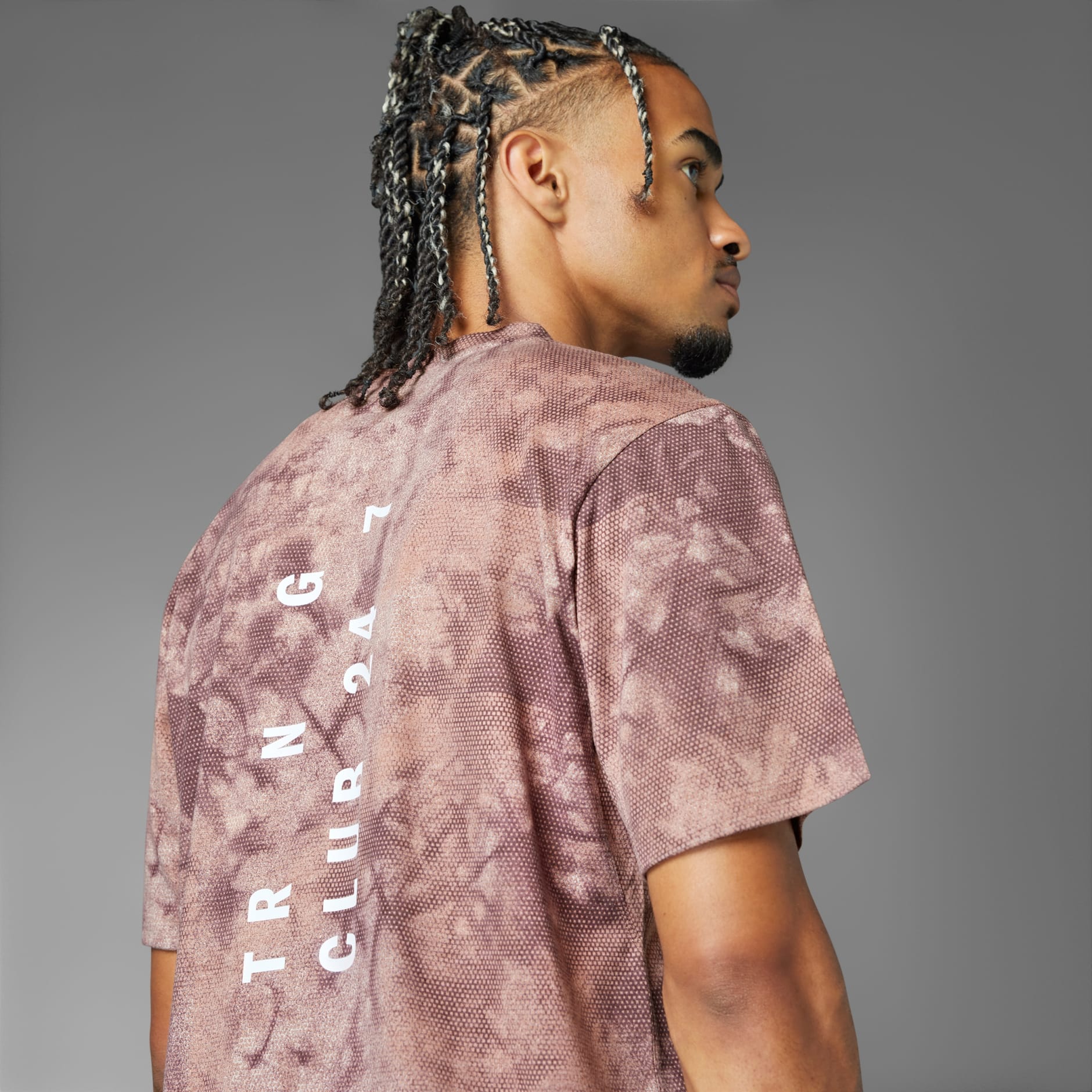 Clothing - PrimeLift Graphic Tee - Pink | adidas Oman