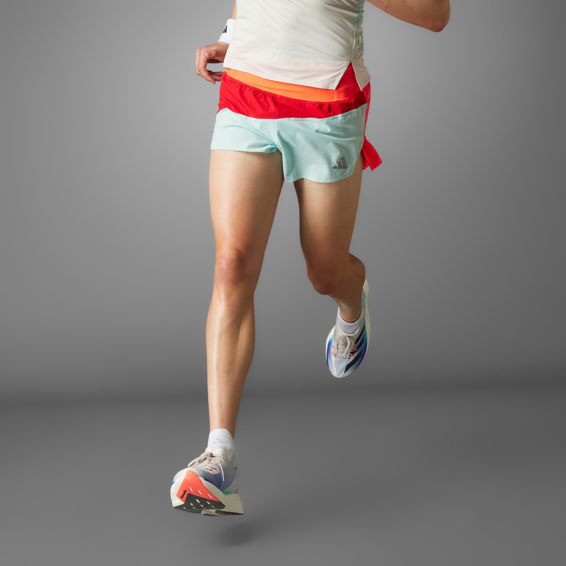 adidas New York City Running Split Shorts - Red | adidas UAE