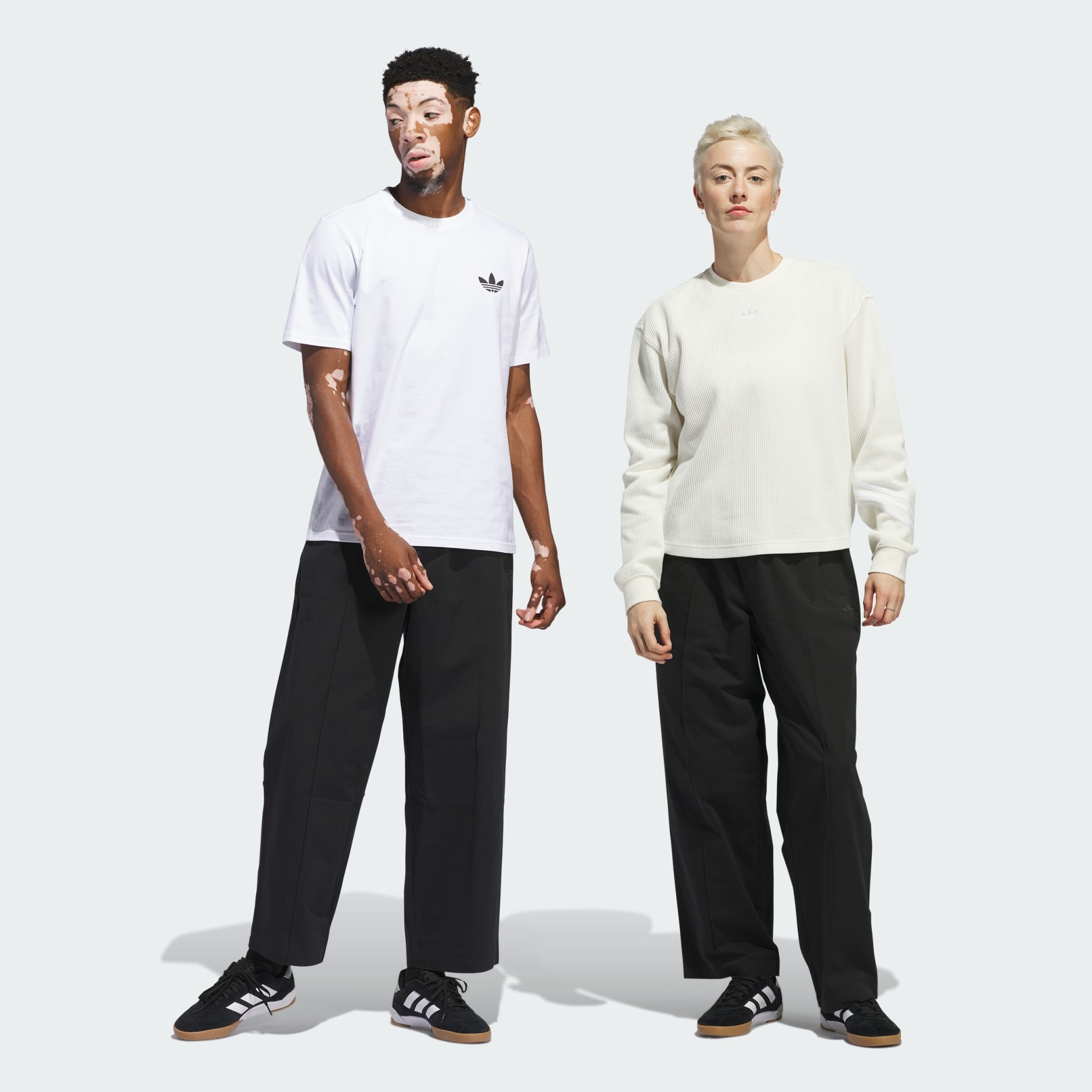 Clothing - Pintuck Pants (Gender Neutral) - Black | adidas South Africa