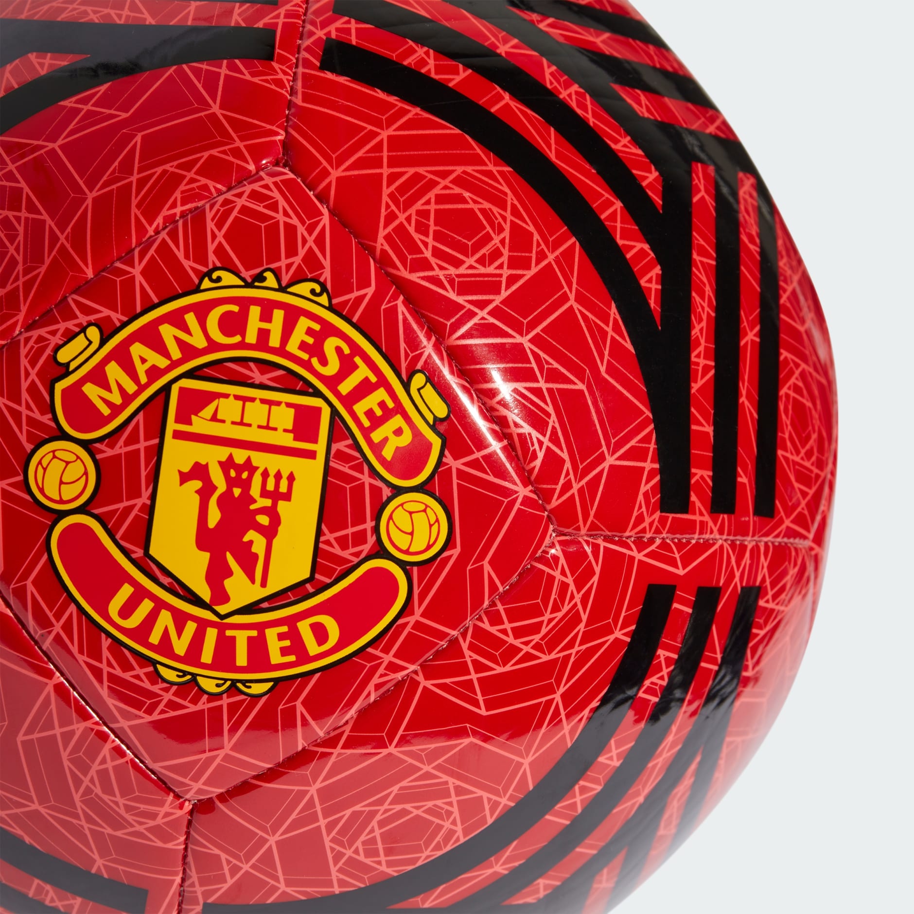 adidas Manchester United Home Club Ball - Red | adidas LK