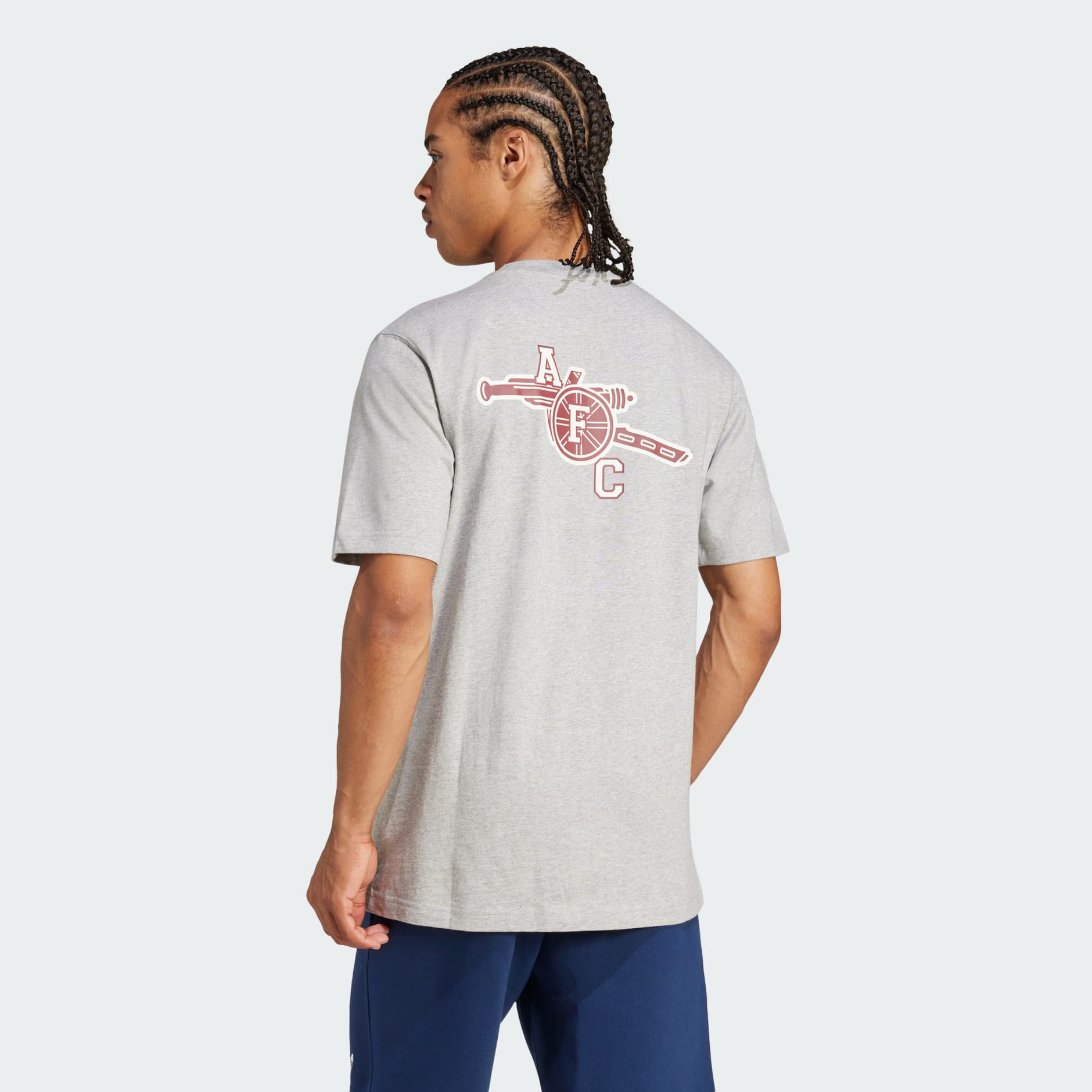 Arsenal VRCT Tee - Grey | adidas Hong Kong
