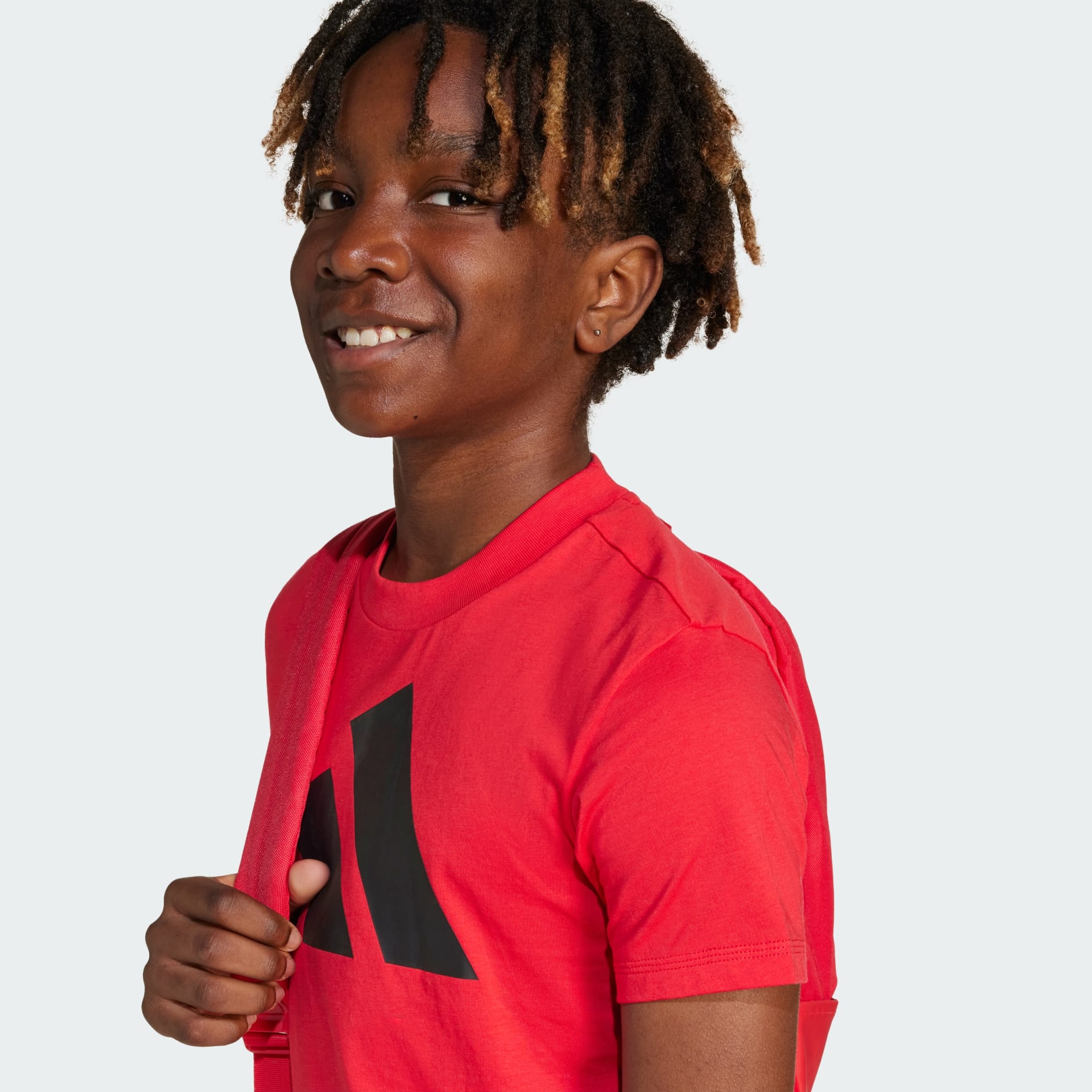 adidas Essentials Tee Kids - Red | adidas UAE