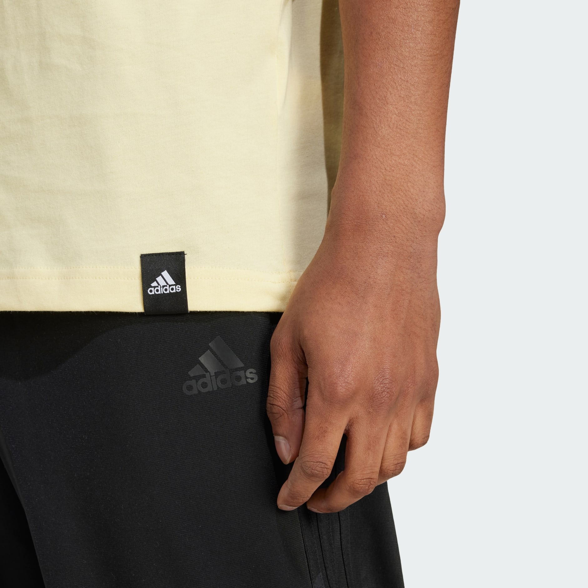 Men's Clothing - Codes Badge of Sport Graphic Tee - Yellow | adidas Egypt