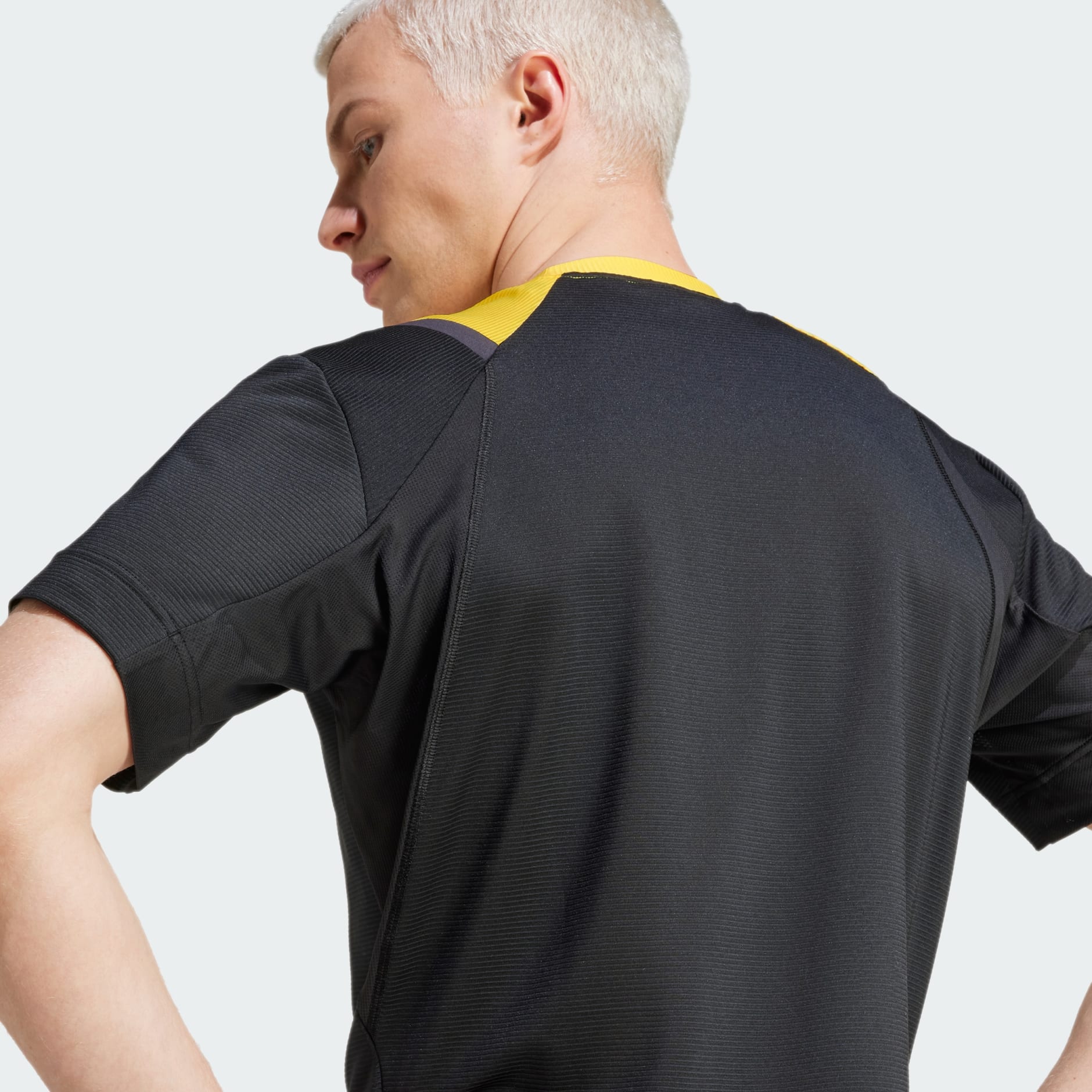 Clothing - Tennis HEAT.RDY Pro FreeLift 3D Rib Tee - Orange | adidas ...