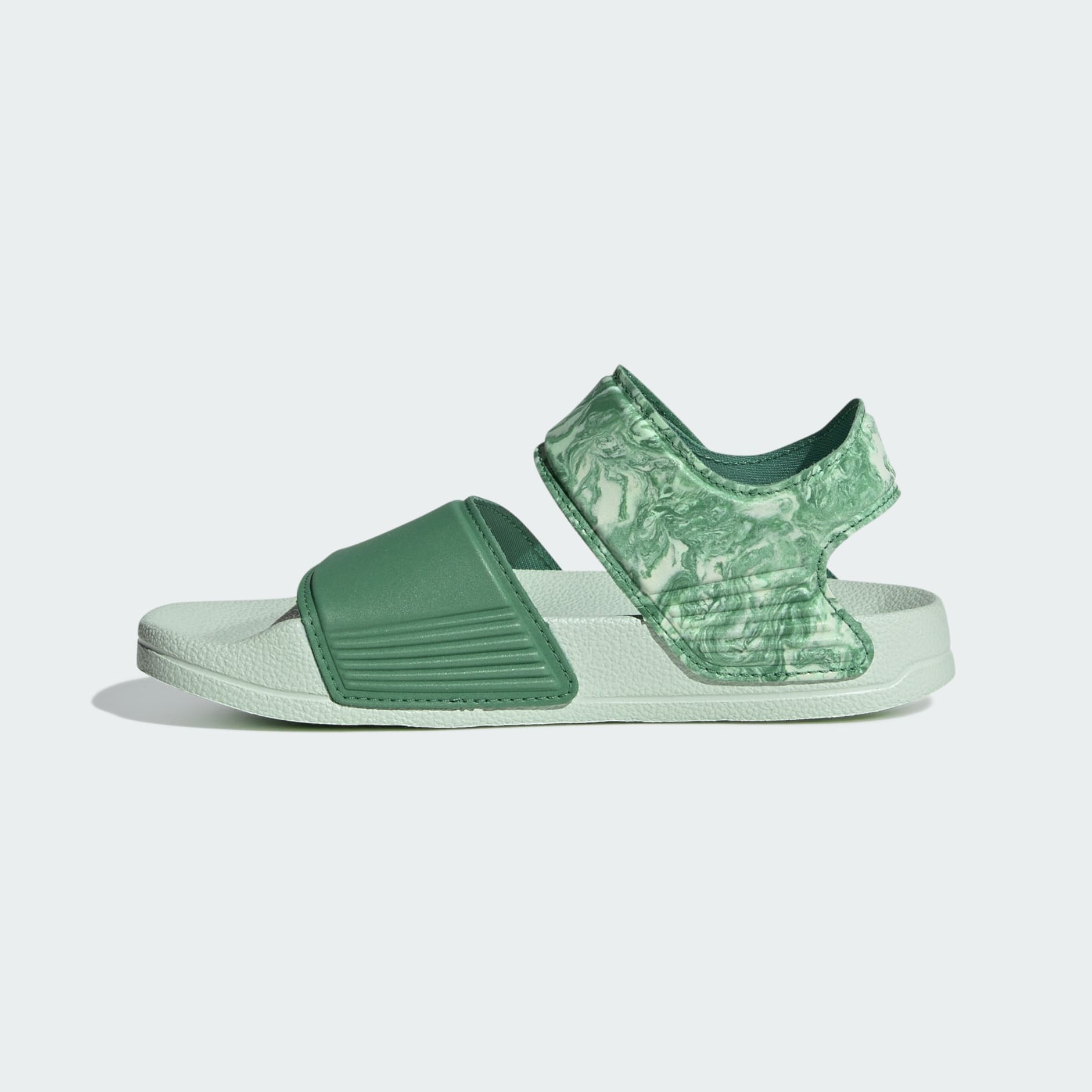 Kids Shoes - Adilette Sandals - Green | adidas Egypt